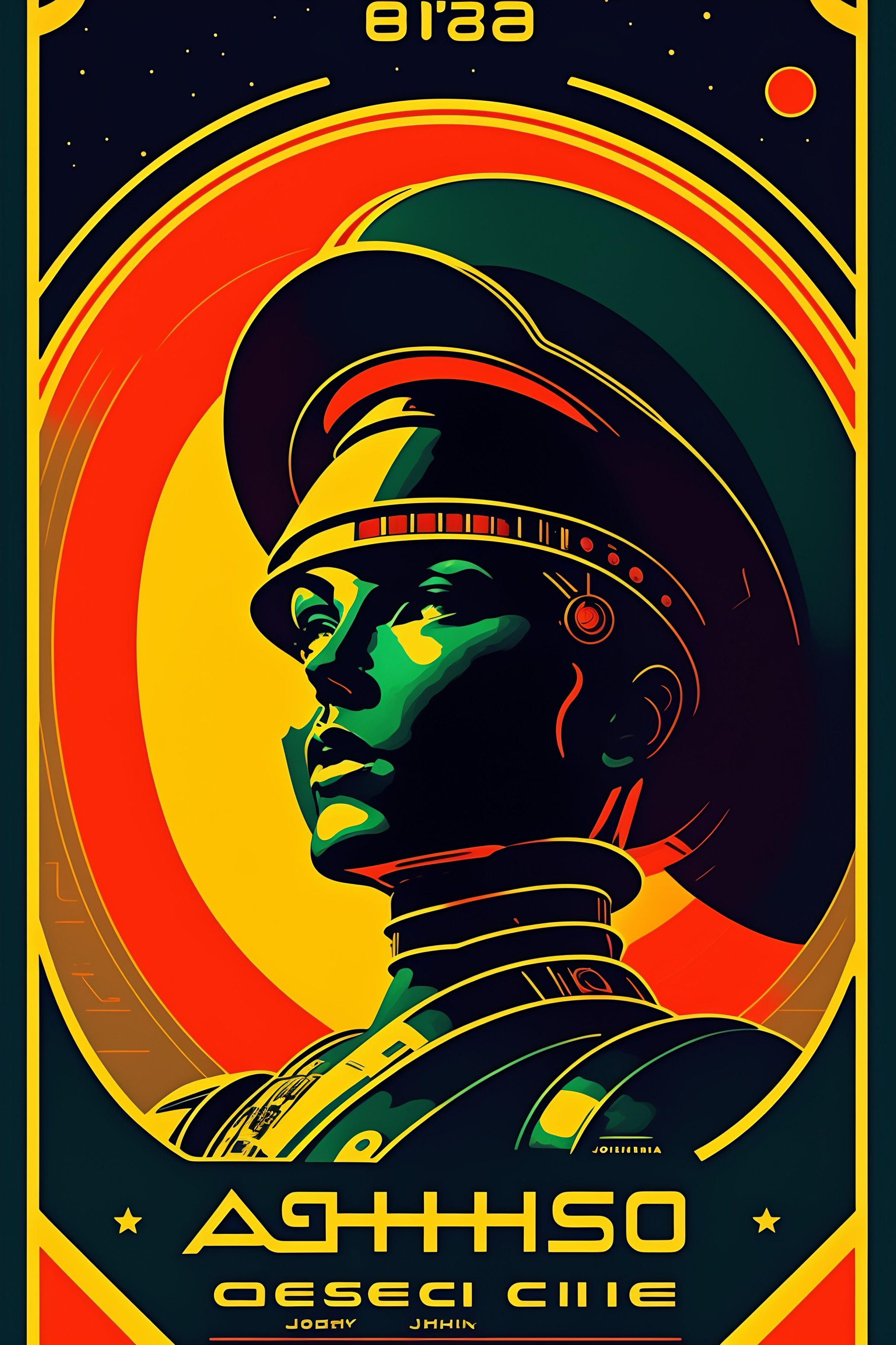 Lexica - Poster of a giant 1950's vintage robot, retro sci-fi, by ...