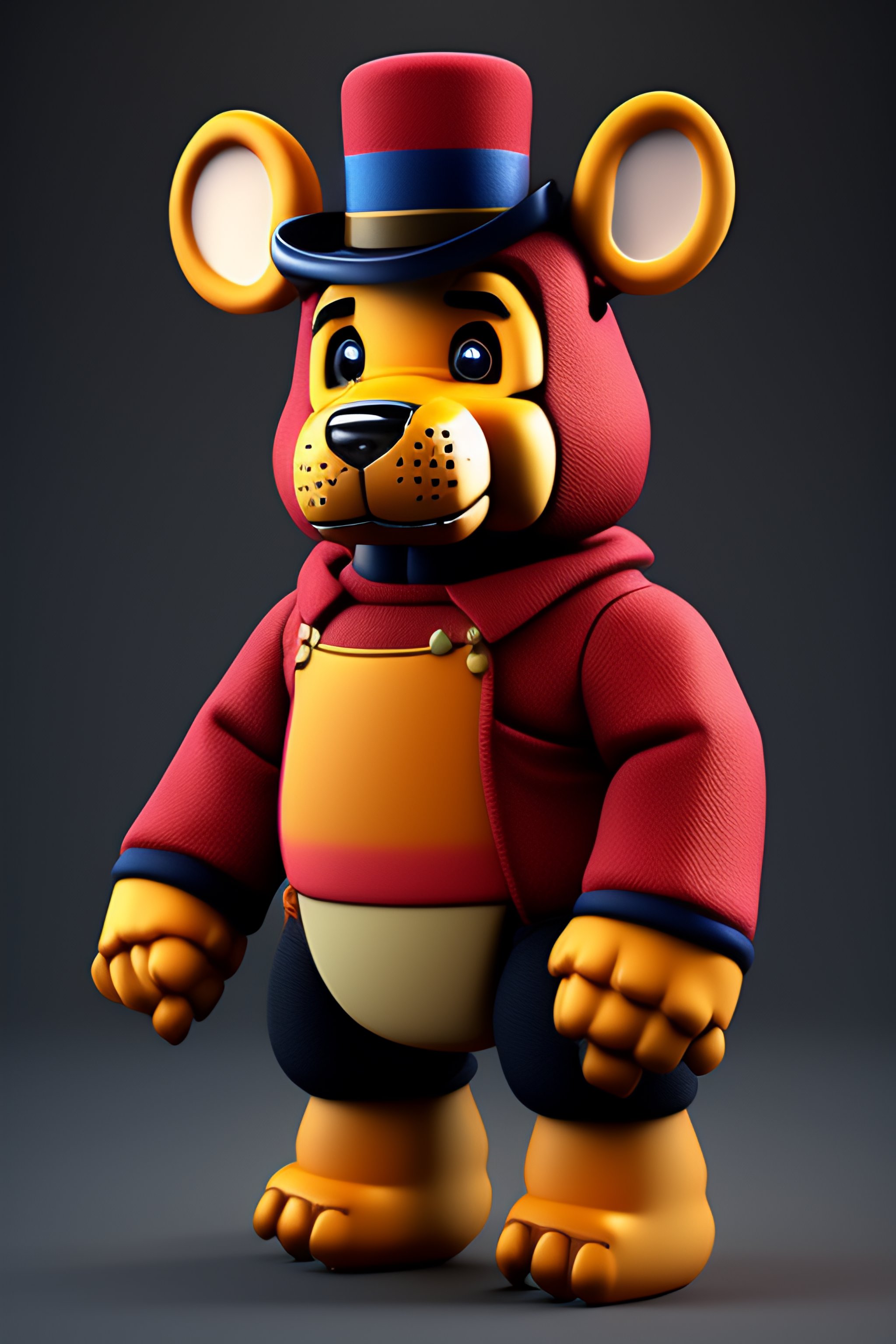 Lexica - Freddy Fazbear Classic animatronic. Accurate model