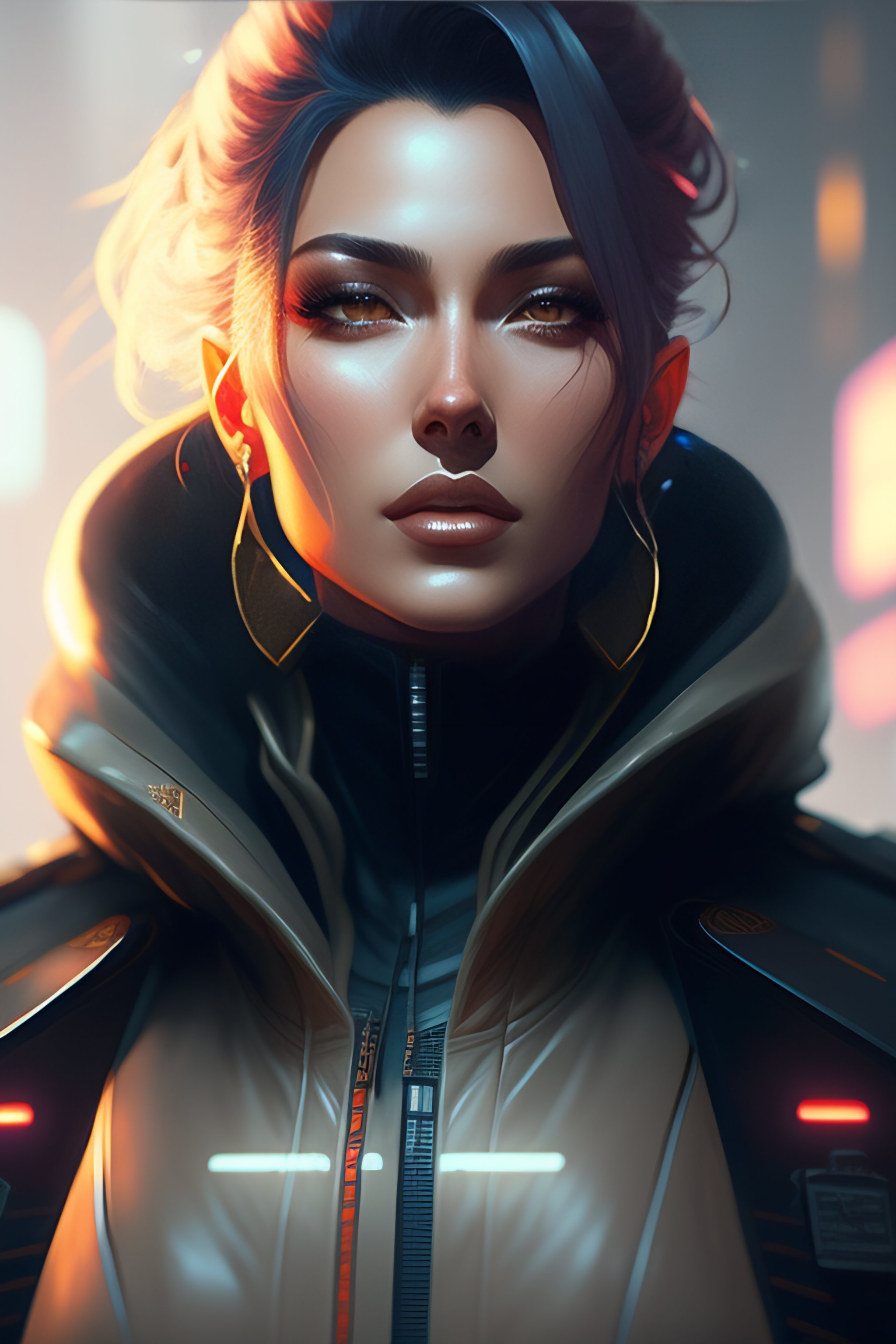 Lexica - Cyberpunk sharp details, sharp focus, elegant, highly detailed ...