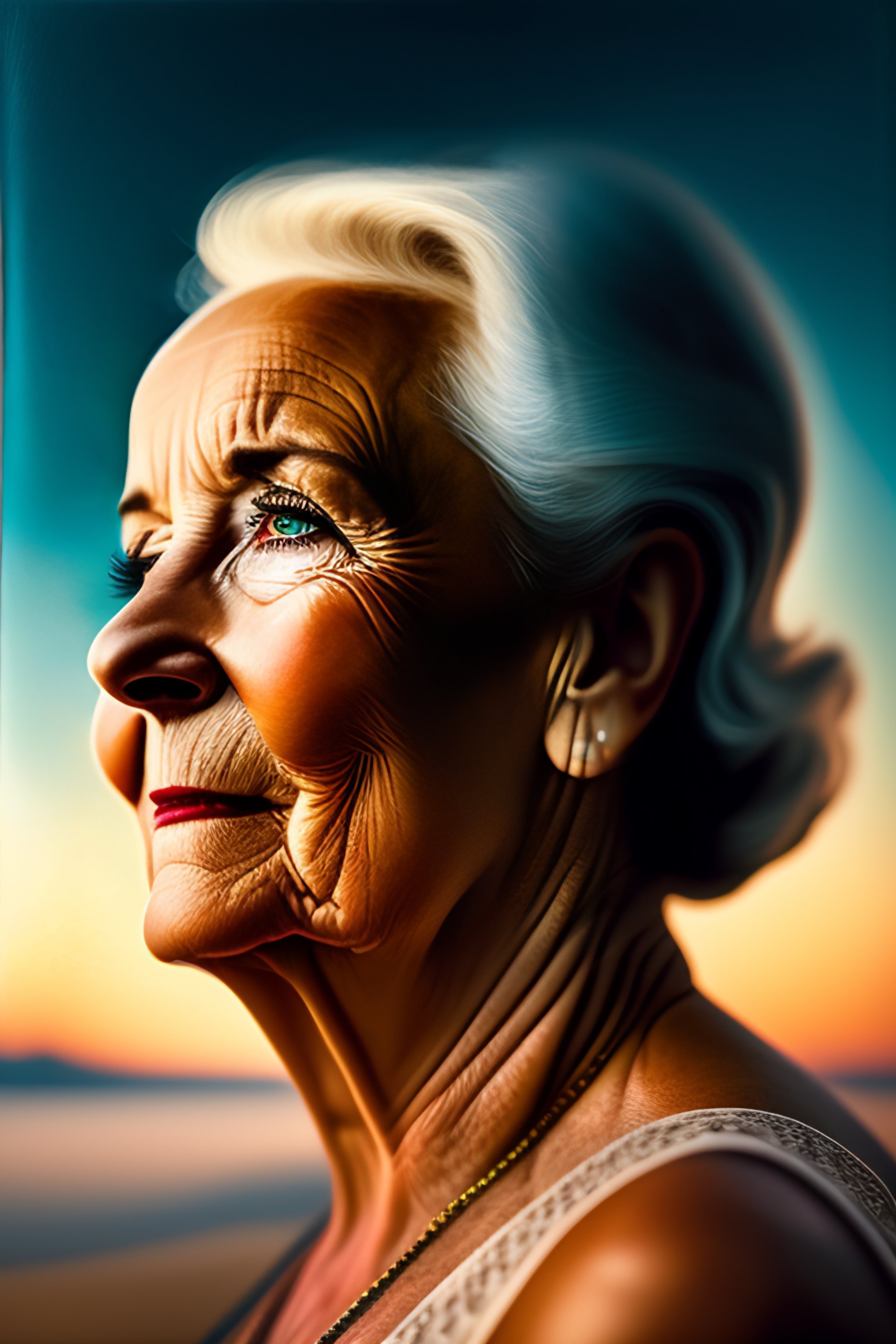 Lexica - Portrait of a old layer