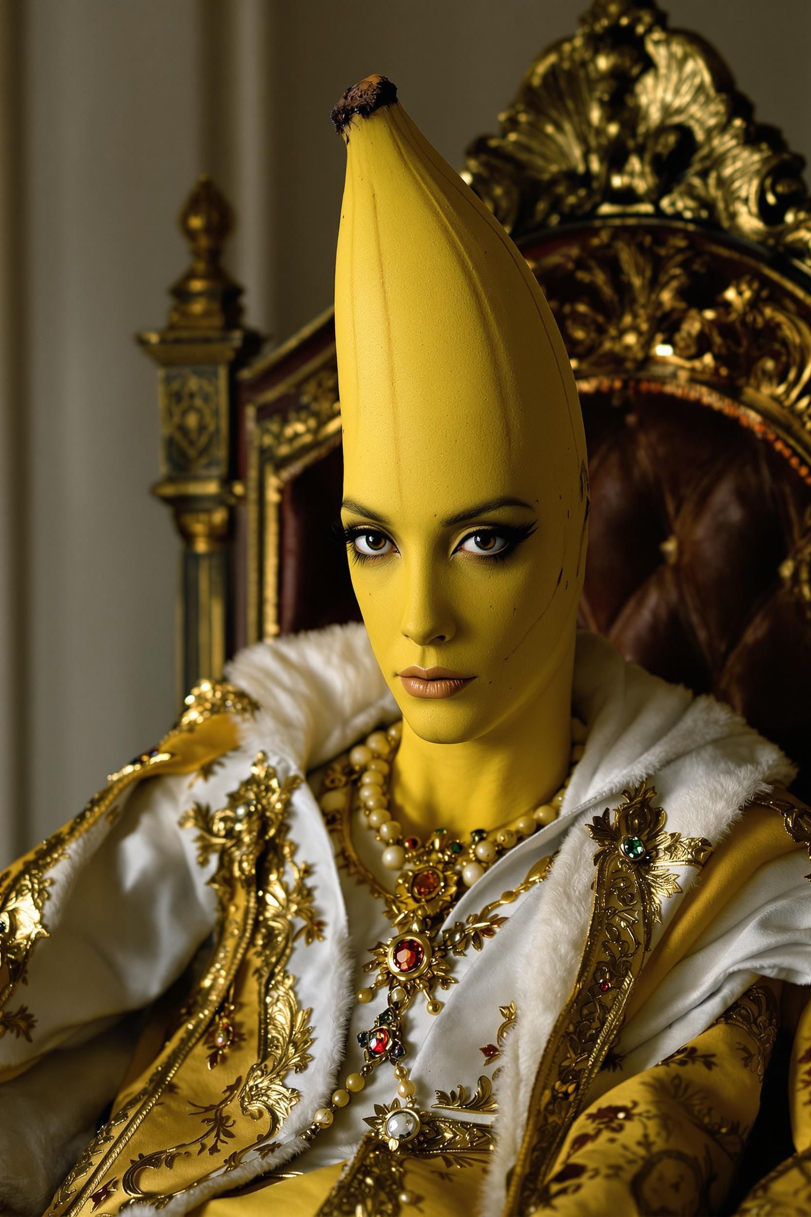 Lexica - Human-Banana Hybrid. Photorealistic.