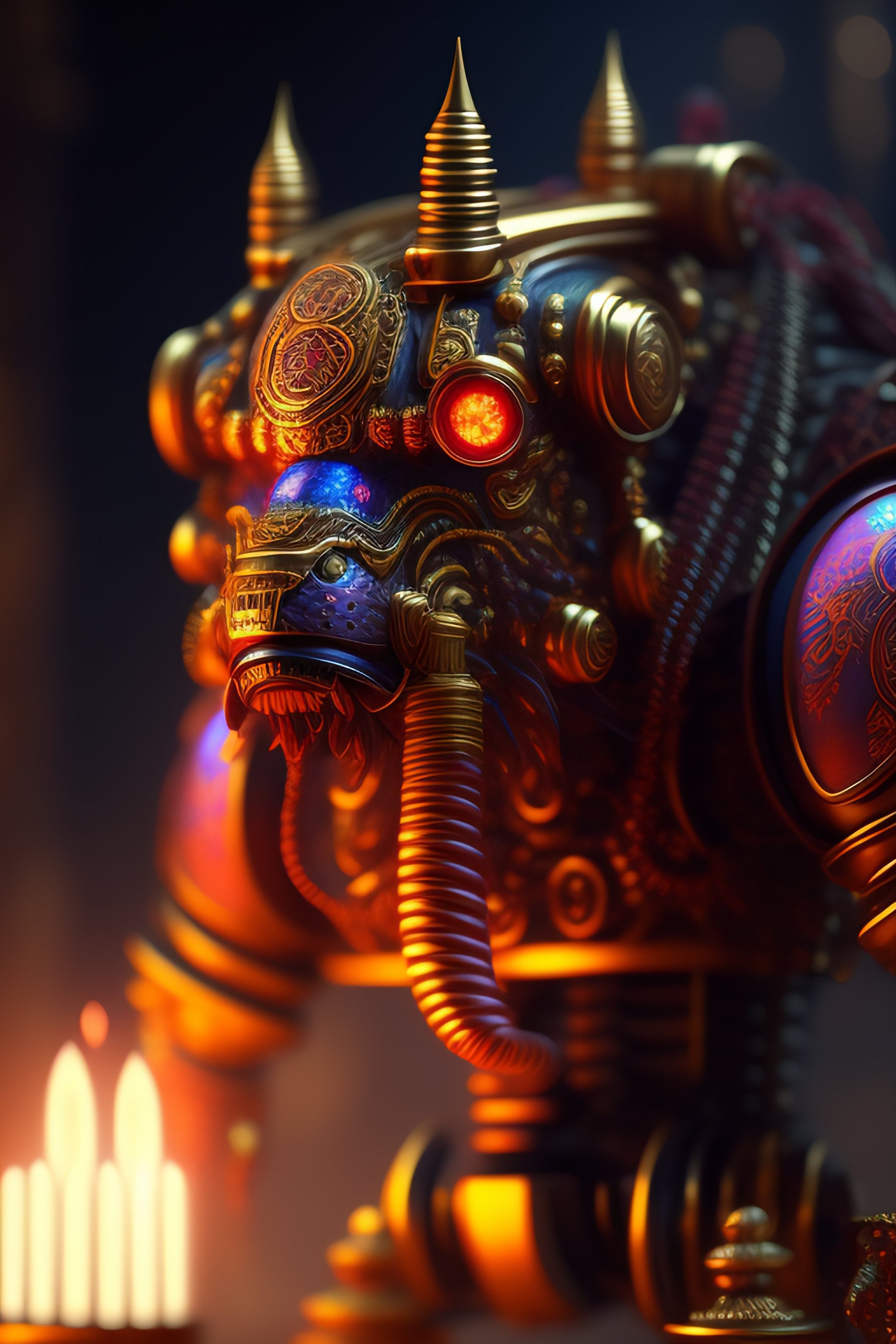 Lexica - Benjamin Franklin Steampunk, robot, oni, japanese pottery ...