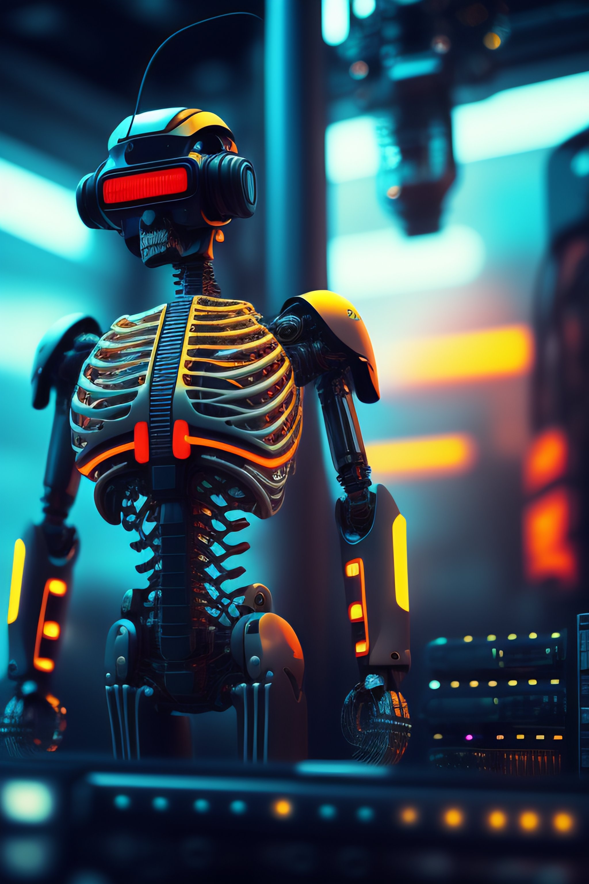 Lexica - Cybernetic tools, virtual reality, robots, skeleton ...