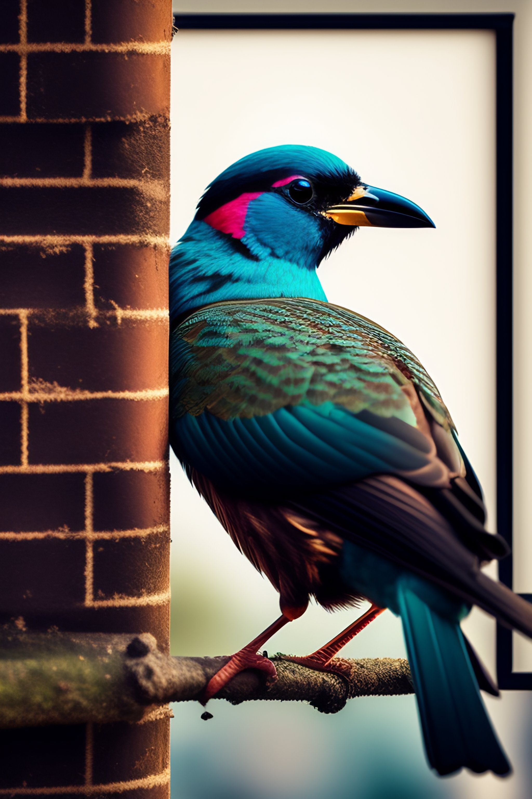 Lexica - Bird, boh, Wall Art