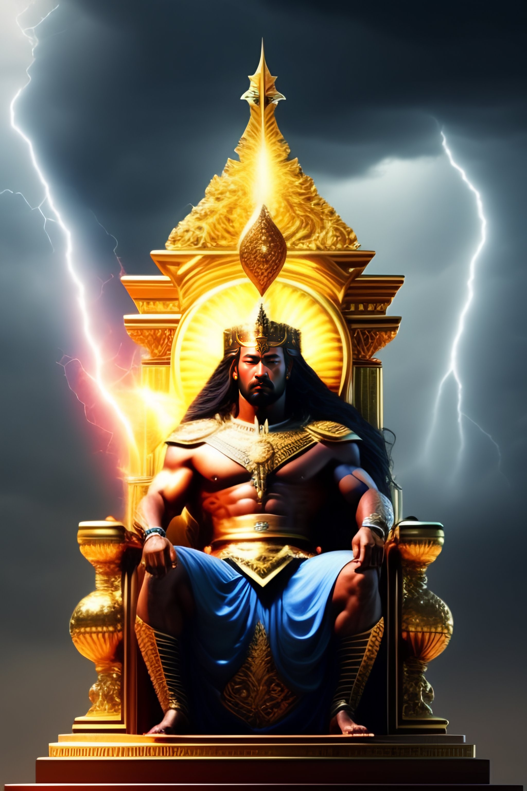 Lexica - The god of heaven, thunder and lightning, who is in charge of ...