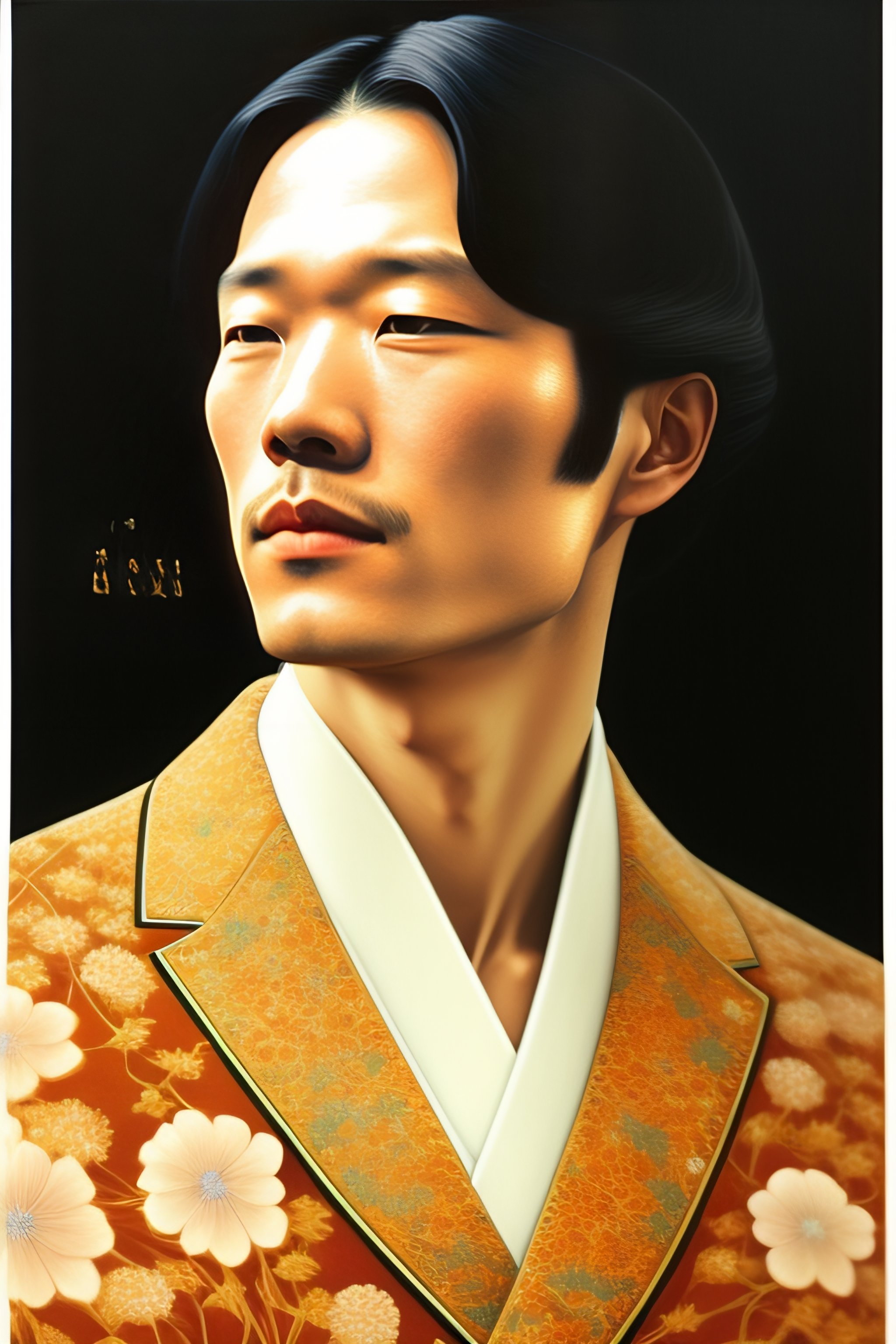 Lexica - “ olaf scholz portrait by ikenaga yasunari and ayana otake and ...