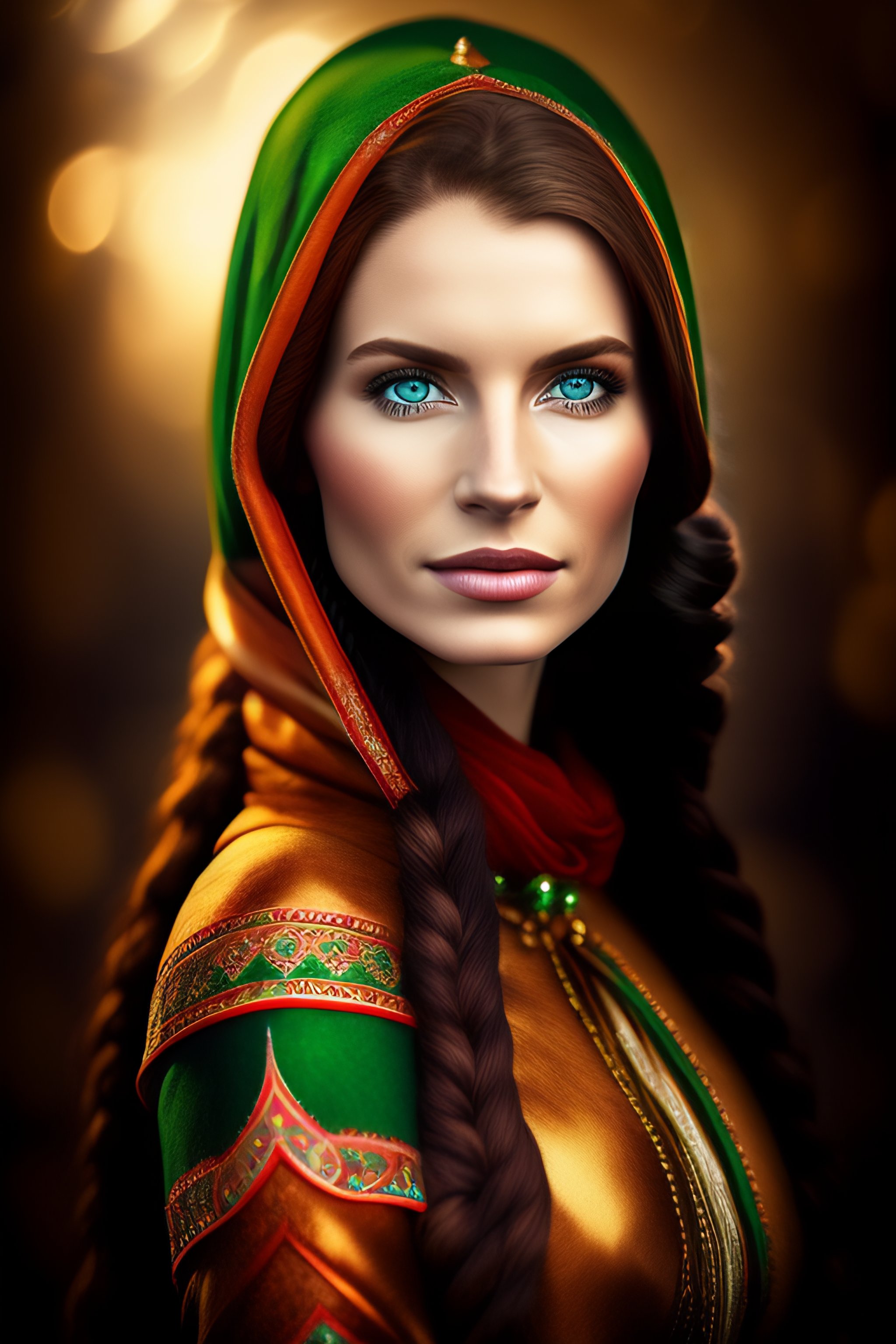 Lexica - Female Icelandic elf photograph