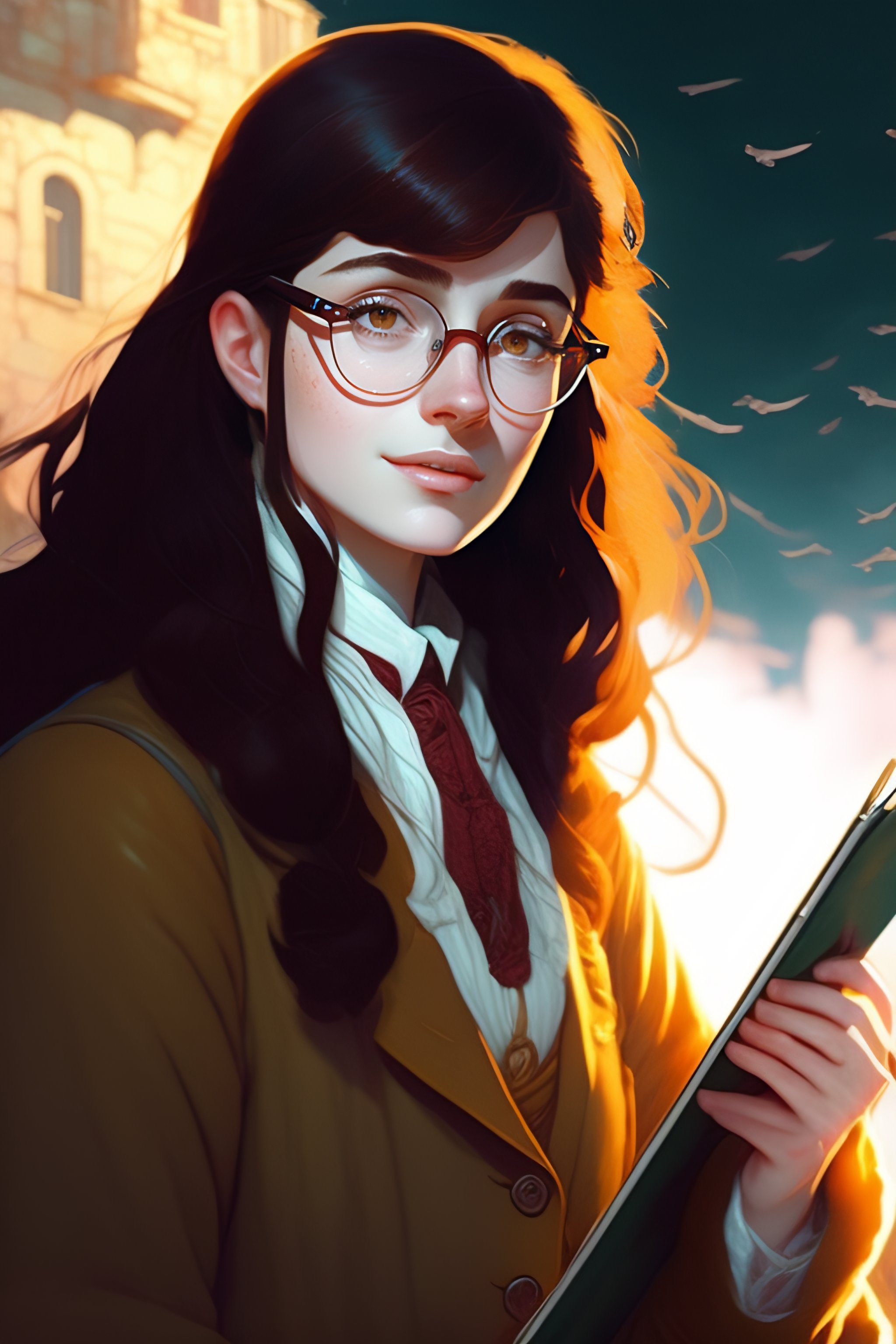 Lexica - (((((freckles))))) freckled cheeks wearing spectacles ...