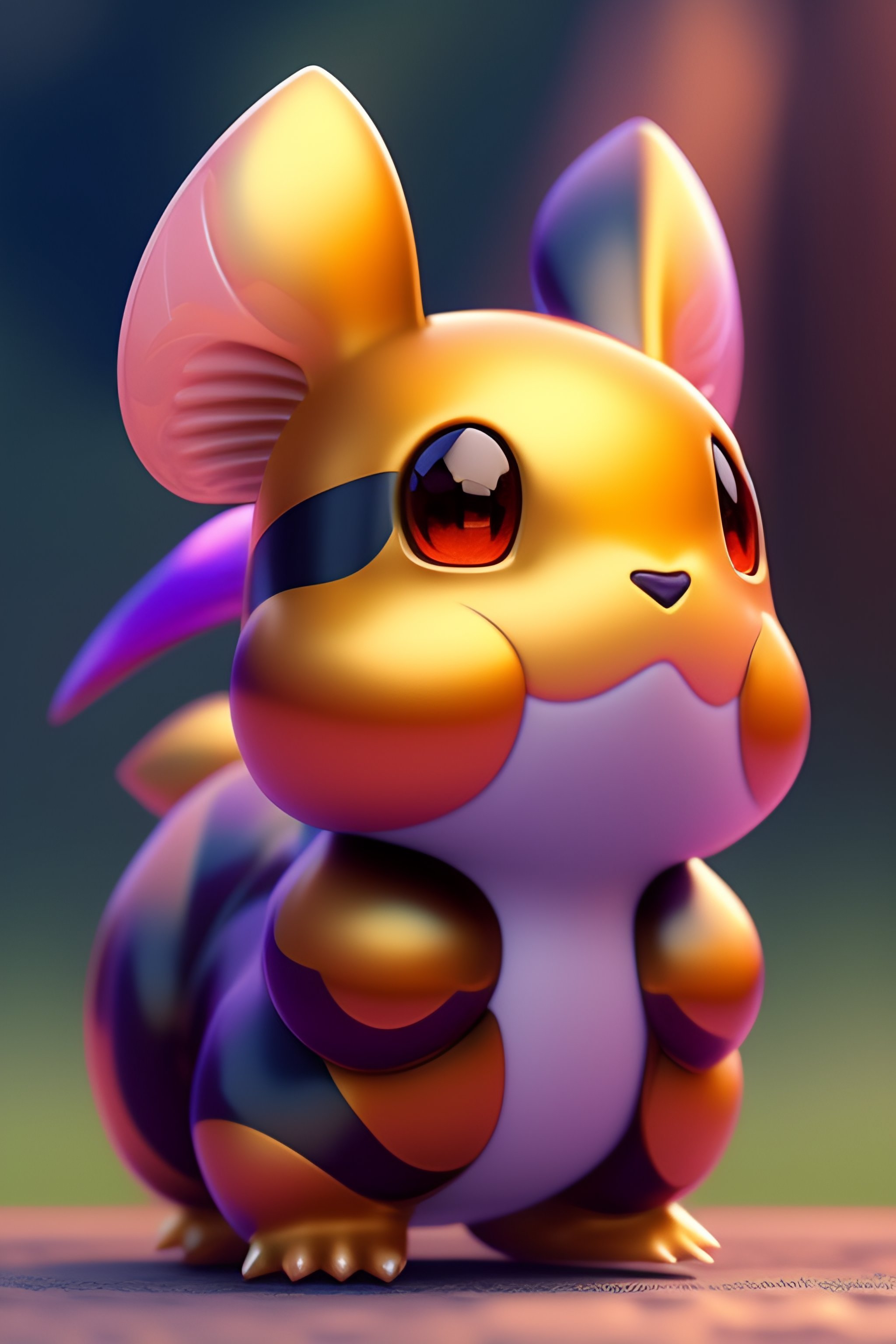 Lexica - A cute psychic type pokemon:: by beeple and James Gilleard and ...
