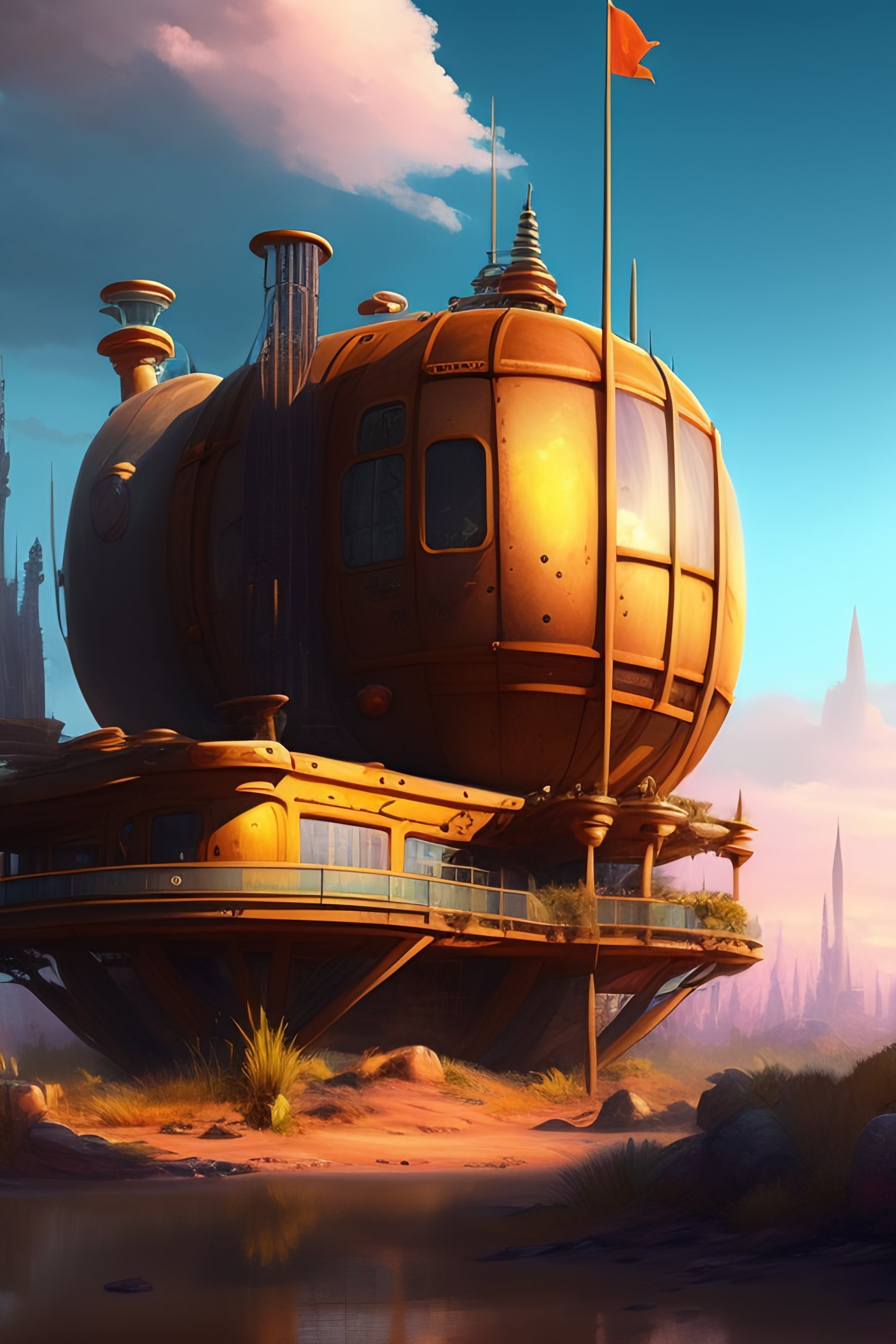 Lexica - Post-apocalyptic Disney park