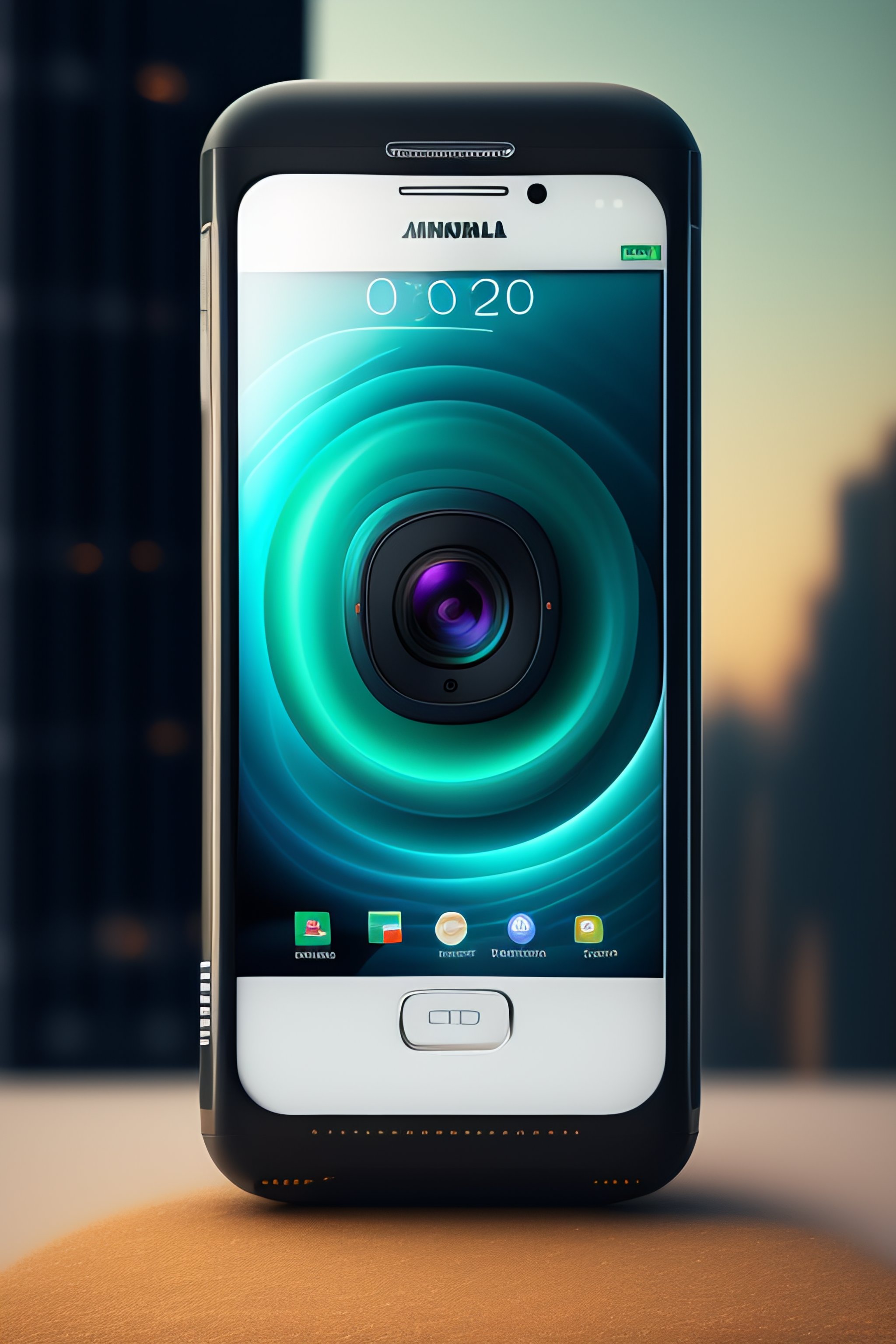 Lexica - Mobile phone shaped monster