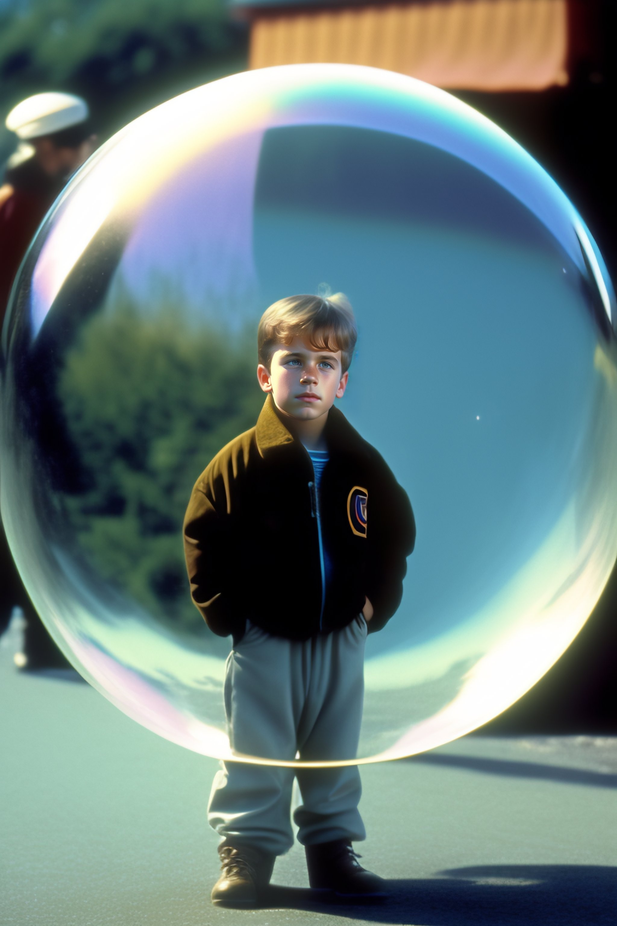 Lexica - A dvd screenshot of a movie called "boy in a bubble, 1985
