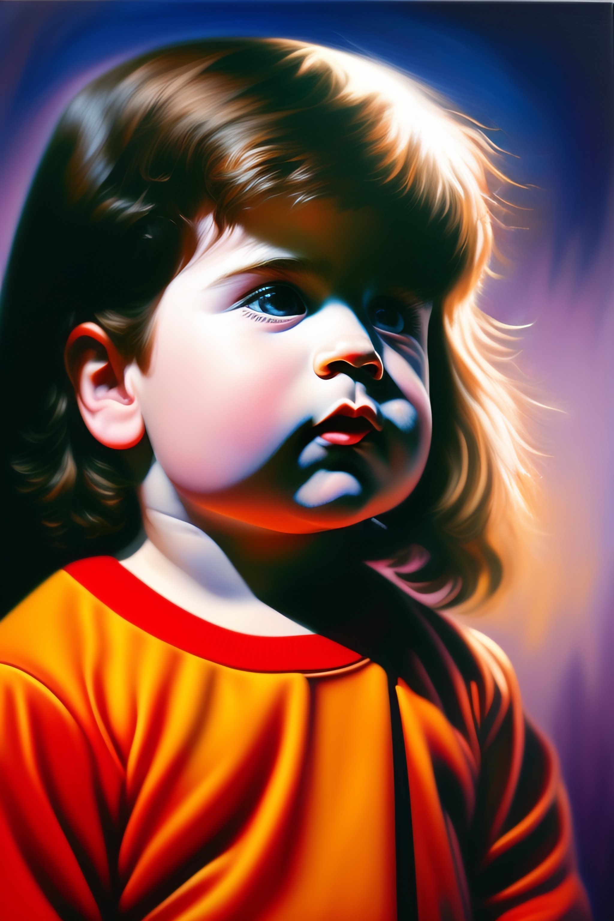 Lexica - Baby ozzy osbourne, oil painting