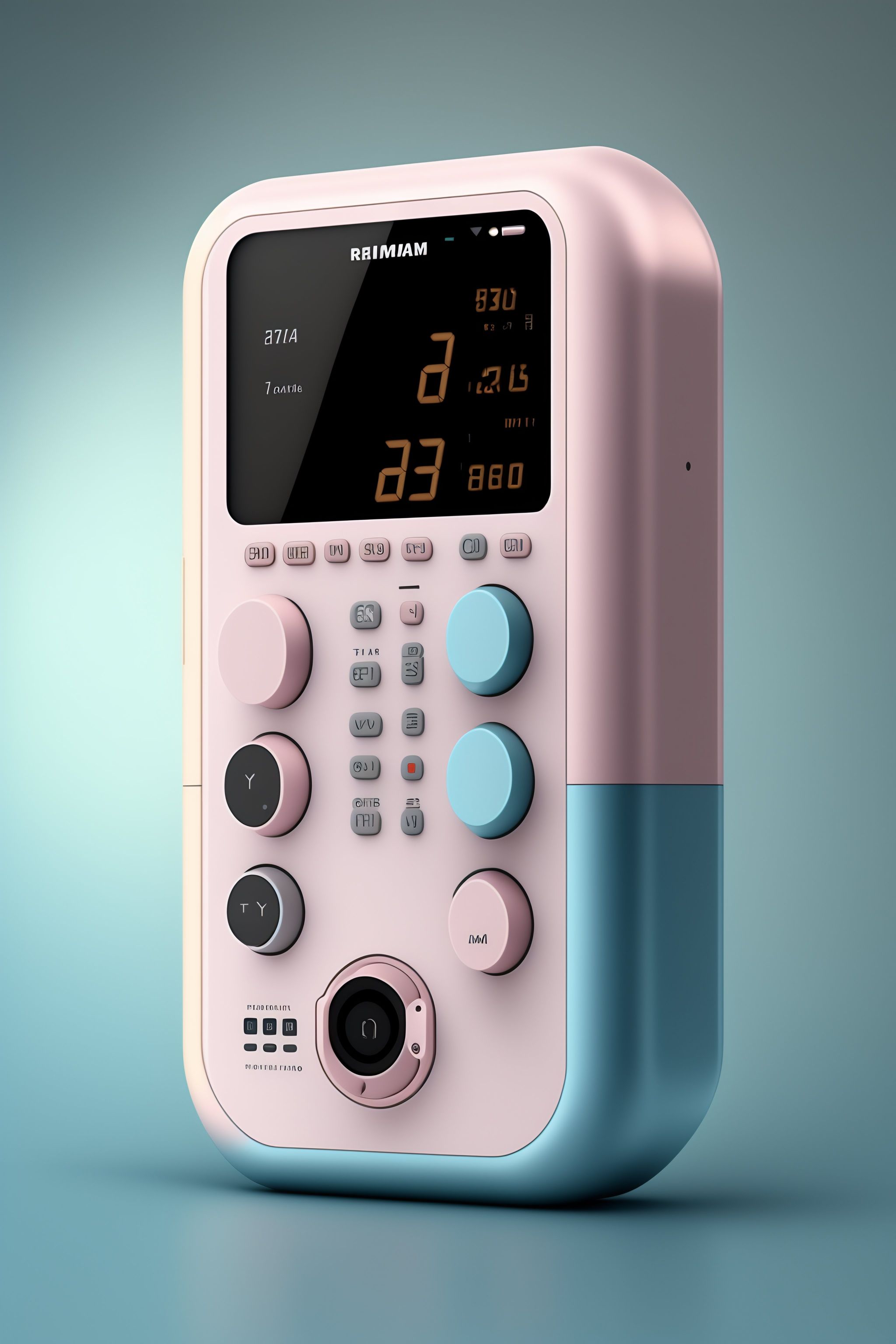 Lexica - Handheld pocket Time Machine designed by Dieter Rams. Pastel ...