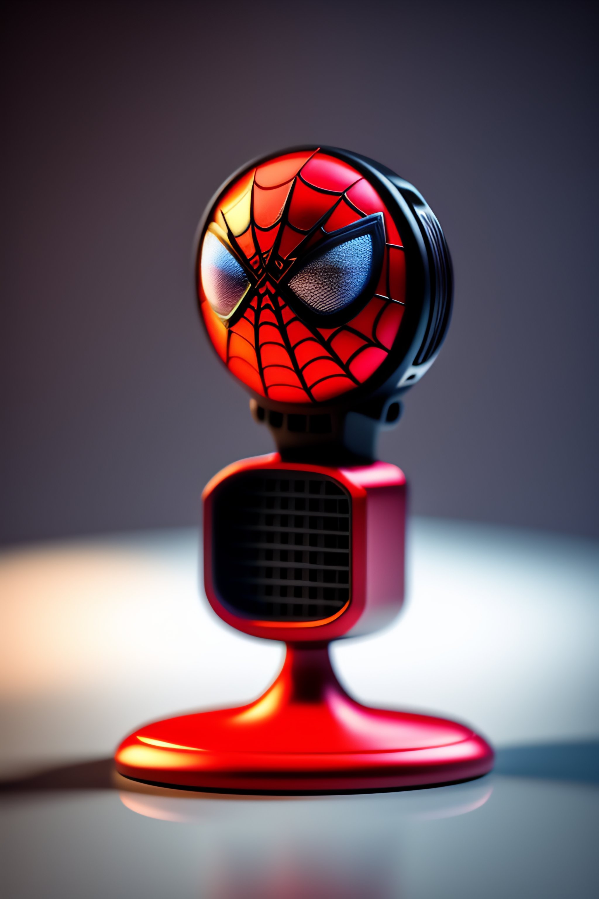Lexica - Spiderman singing microphone funko realistic 3d render --q 5 ...