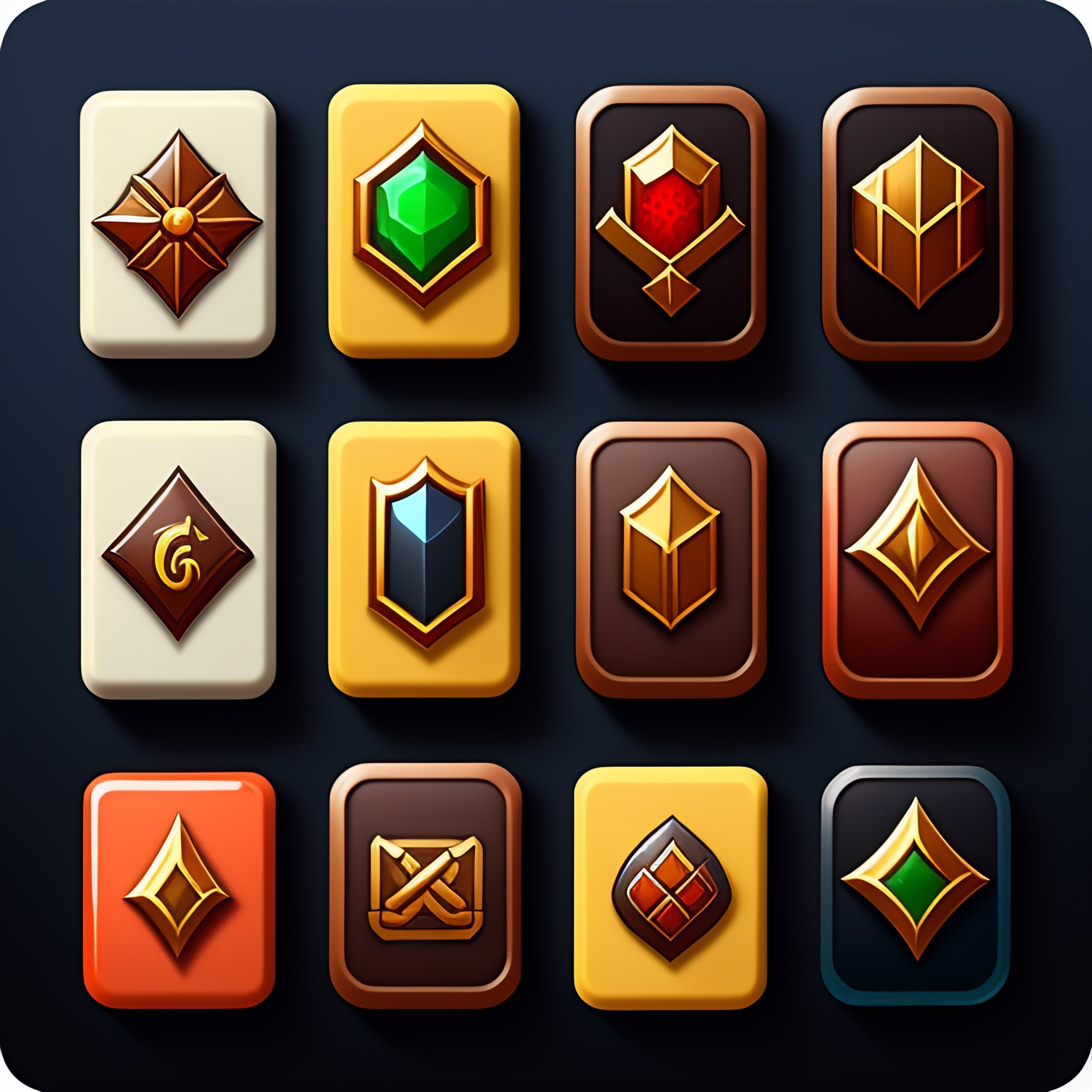 Lexica - Stylized RPG game icons