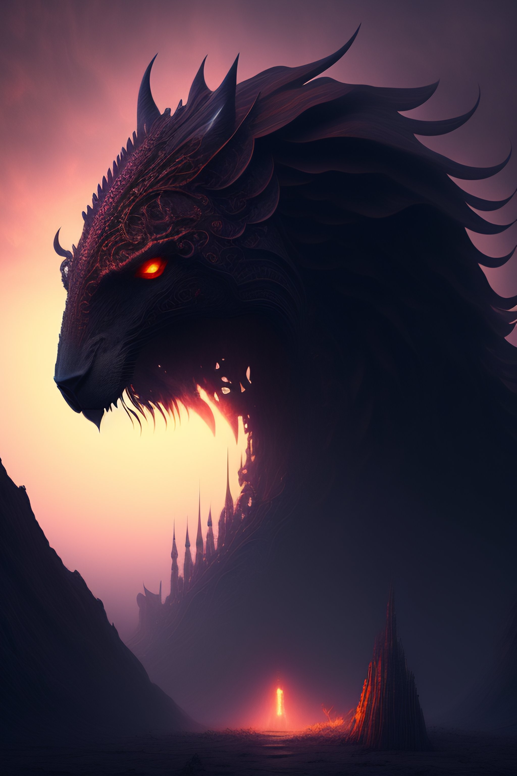 Lexica - A feeling of dread, the personification of evil, a cloaked ...