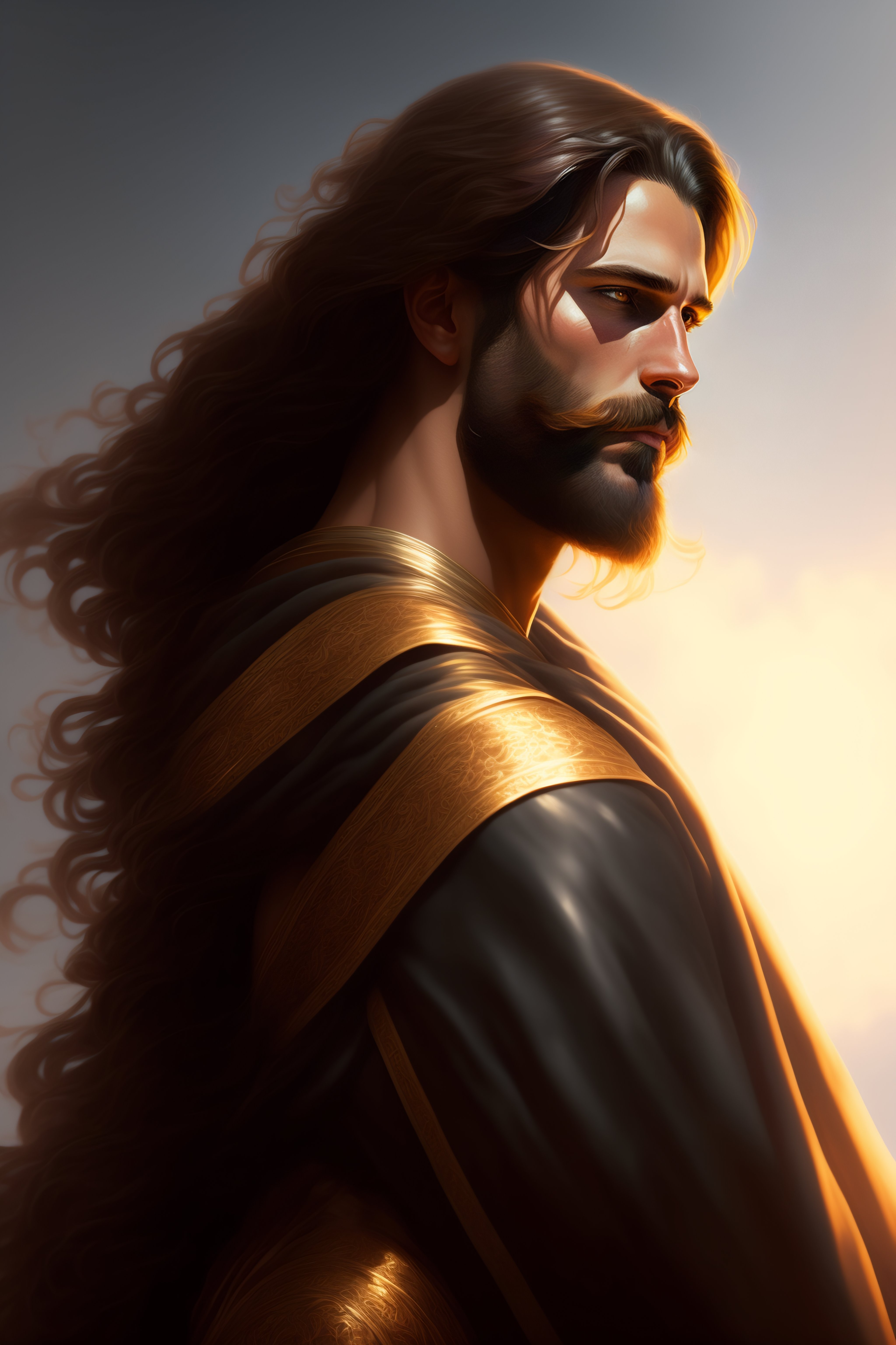 Lexica - Jesus christ as an action hero, realistic portrait ...