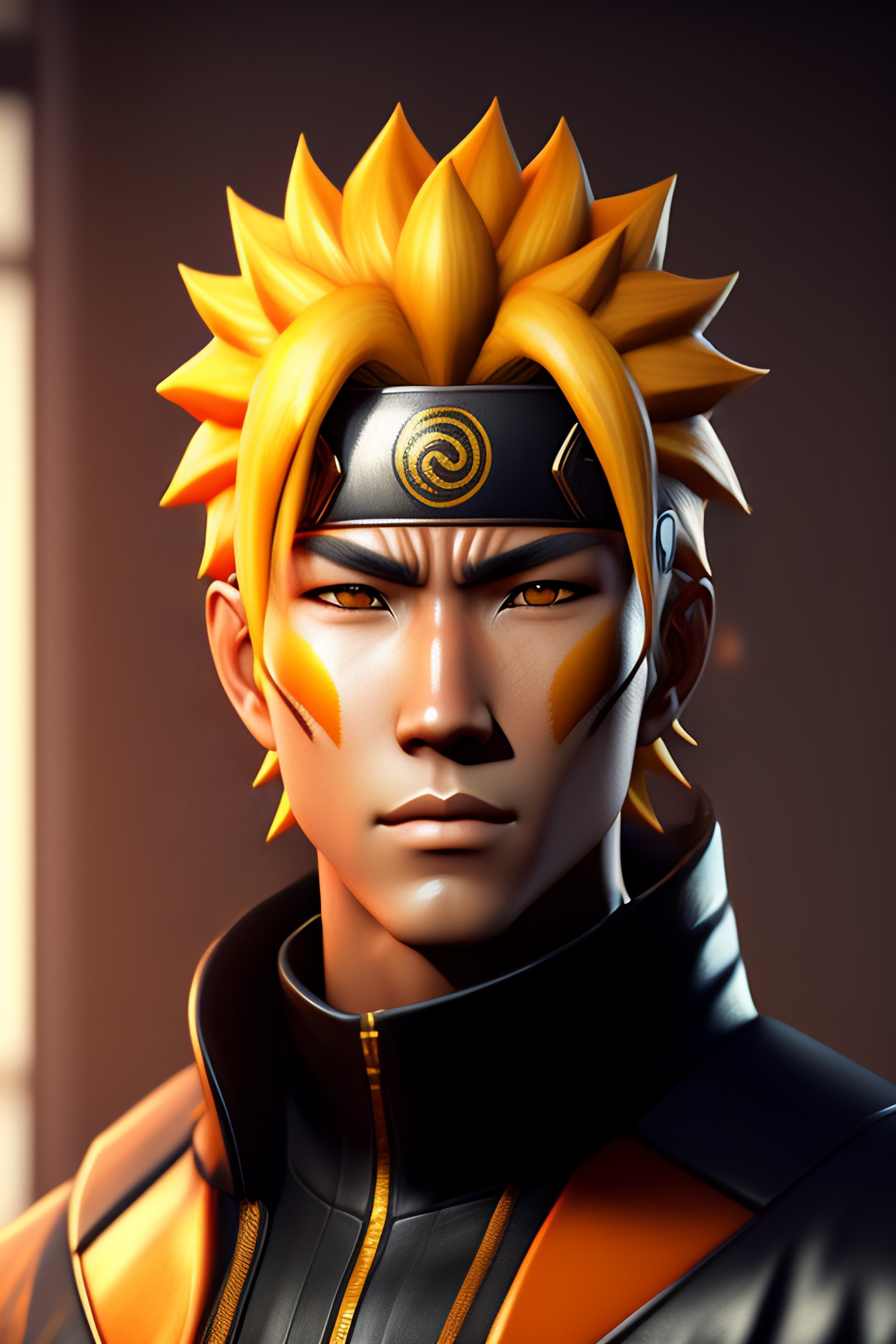 Lexica - Portrait of naruto uzumaki, rpg reference, oil painting ...