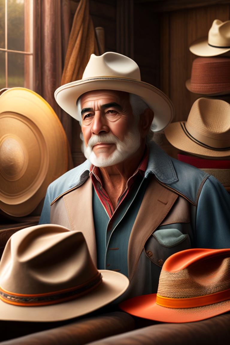 Lexica - Photorealistic image of an old Hispanic man, in a rustic rural ...