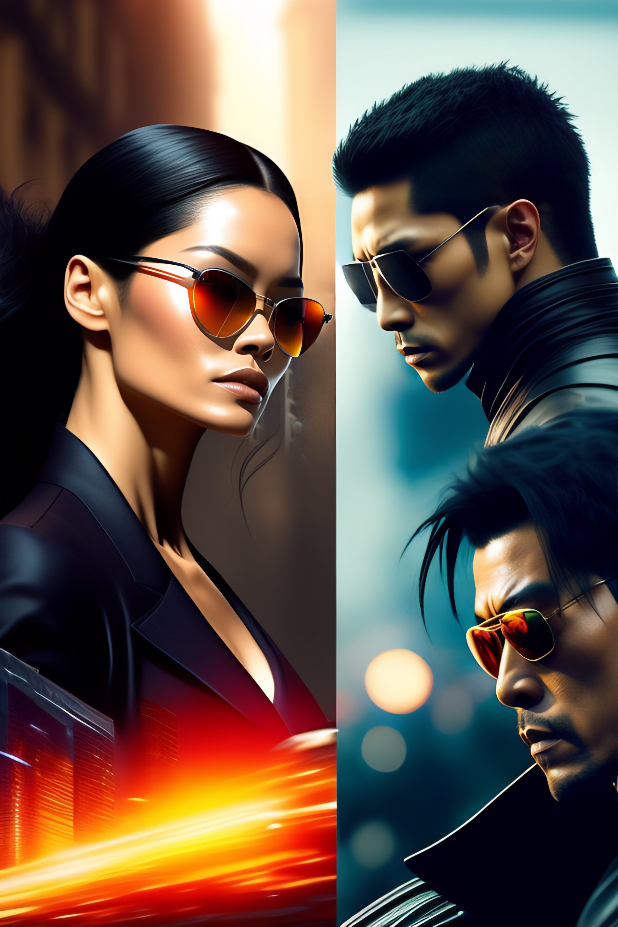 Lexica - Neo from the matrix versus kung fu man fighting ninja in ...