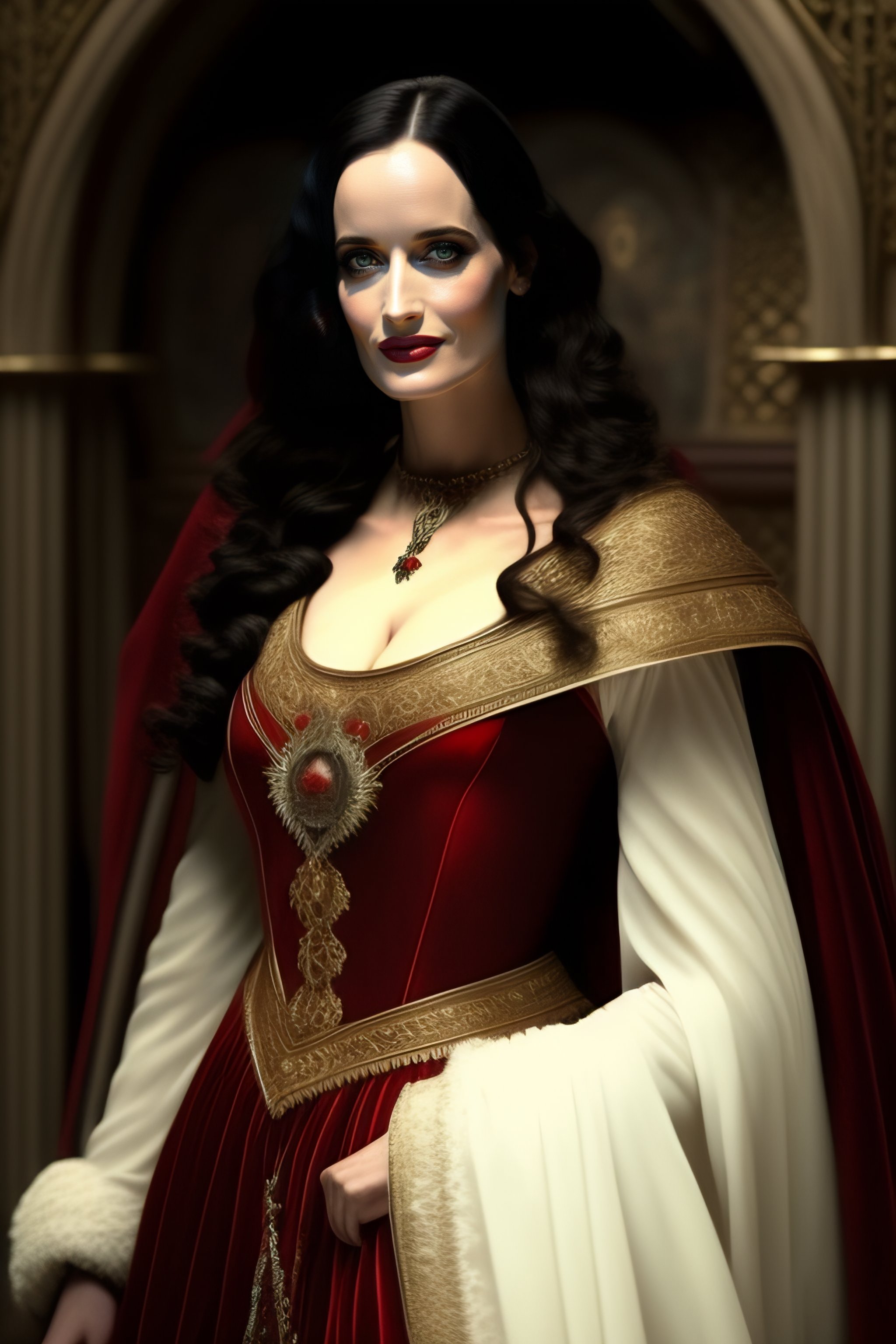 Lexica - Eva Green, magic, medieval, witch, druid