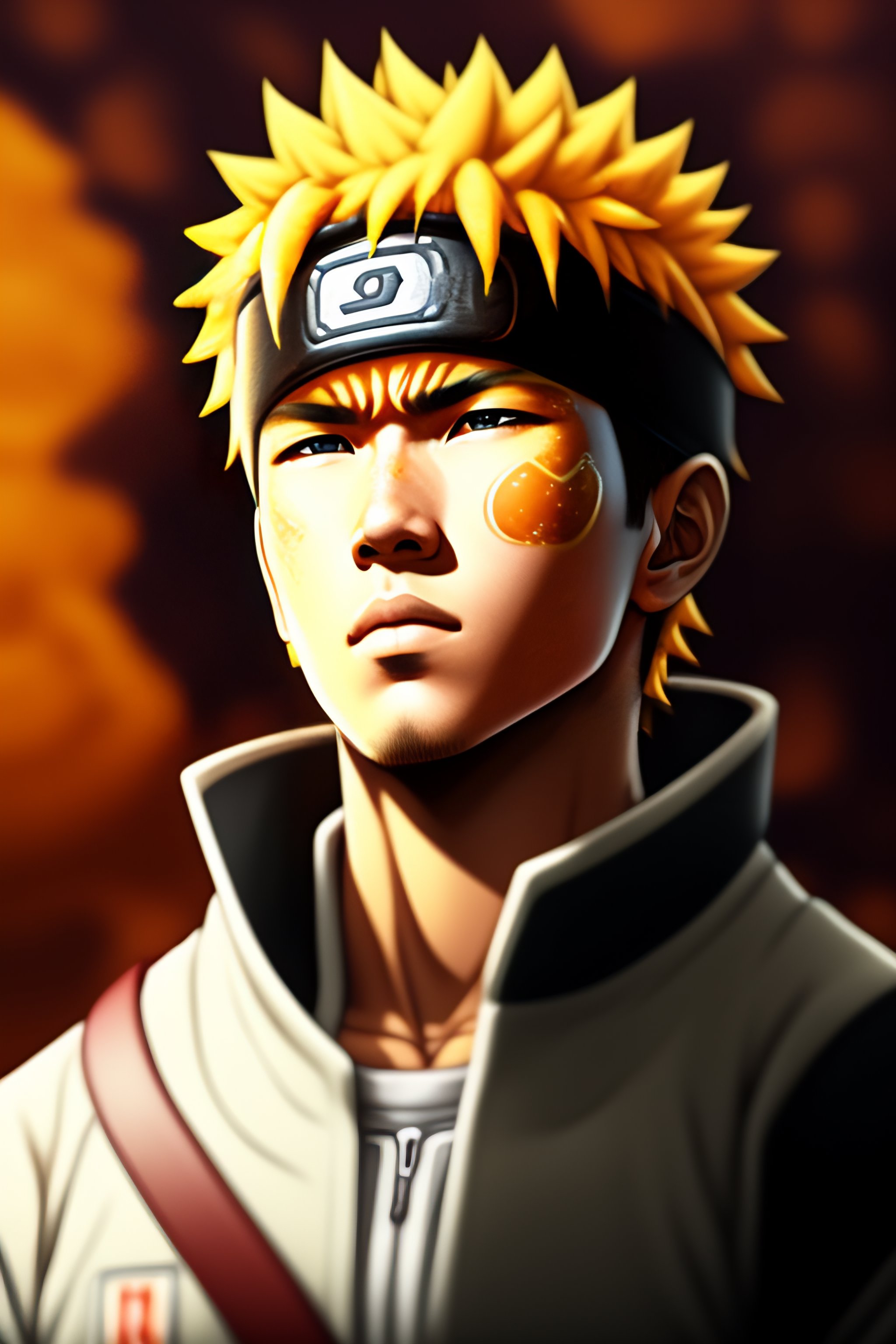 Lexica - Portrait of Naruto Uzumaki