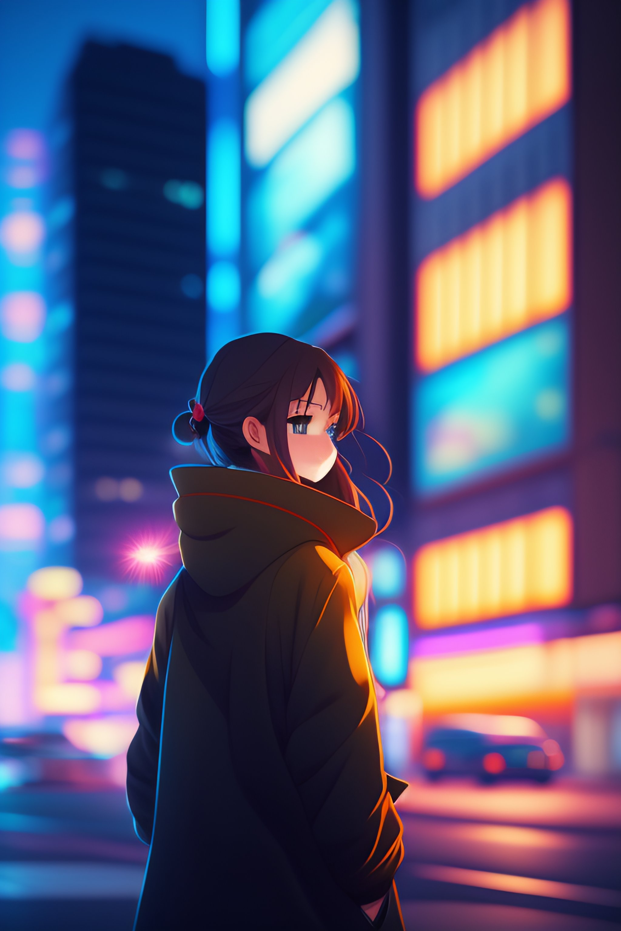 Lexica - A girl, makoto shinkai style, anime, Japan animation ...