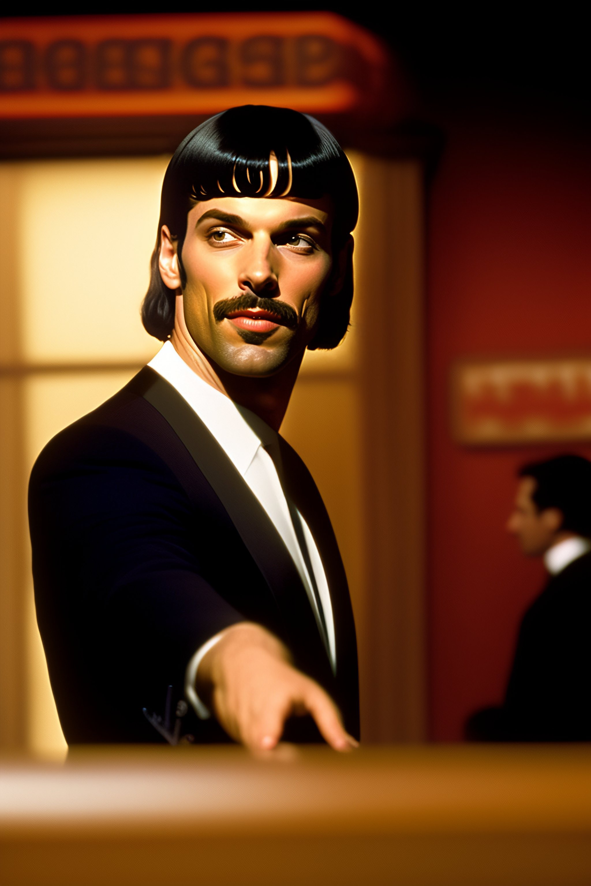 Lexica - Keanu reeves dancing in pulp fiction