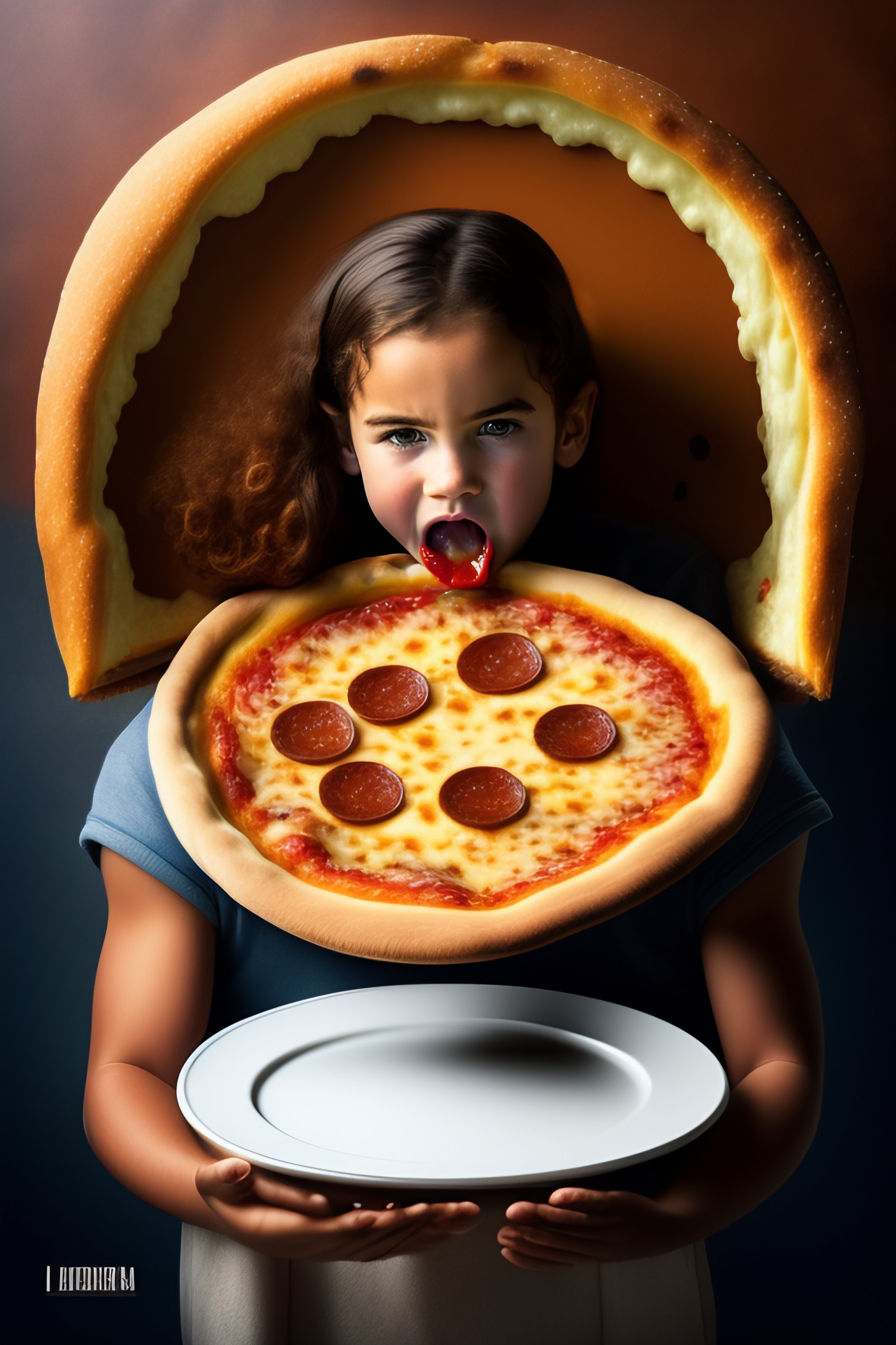 Lexica - A pizza eating humans