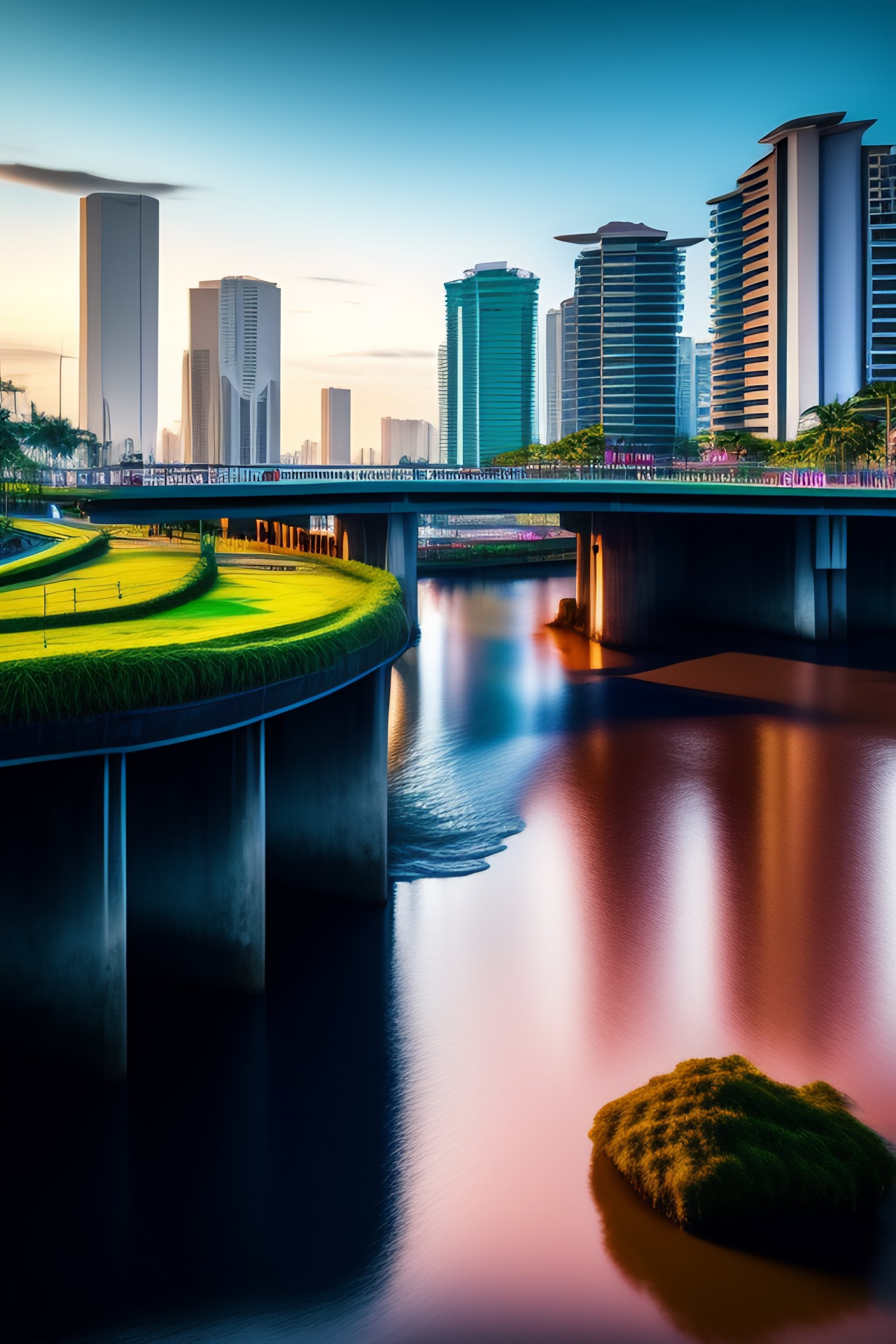 Lexica - Hyper realism photo of Pasig River in Manila, Philippines ...