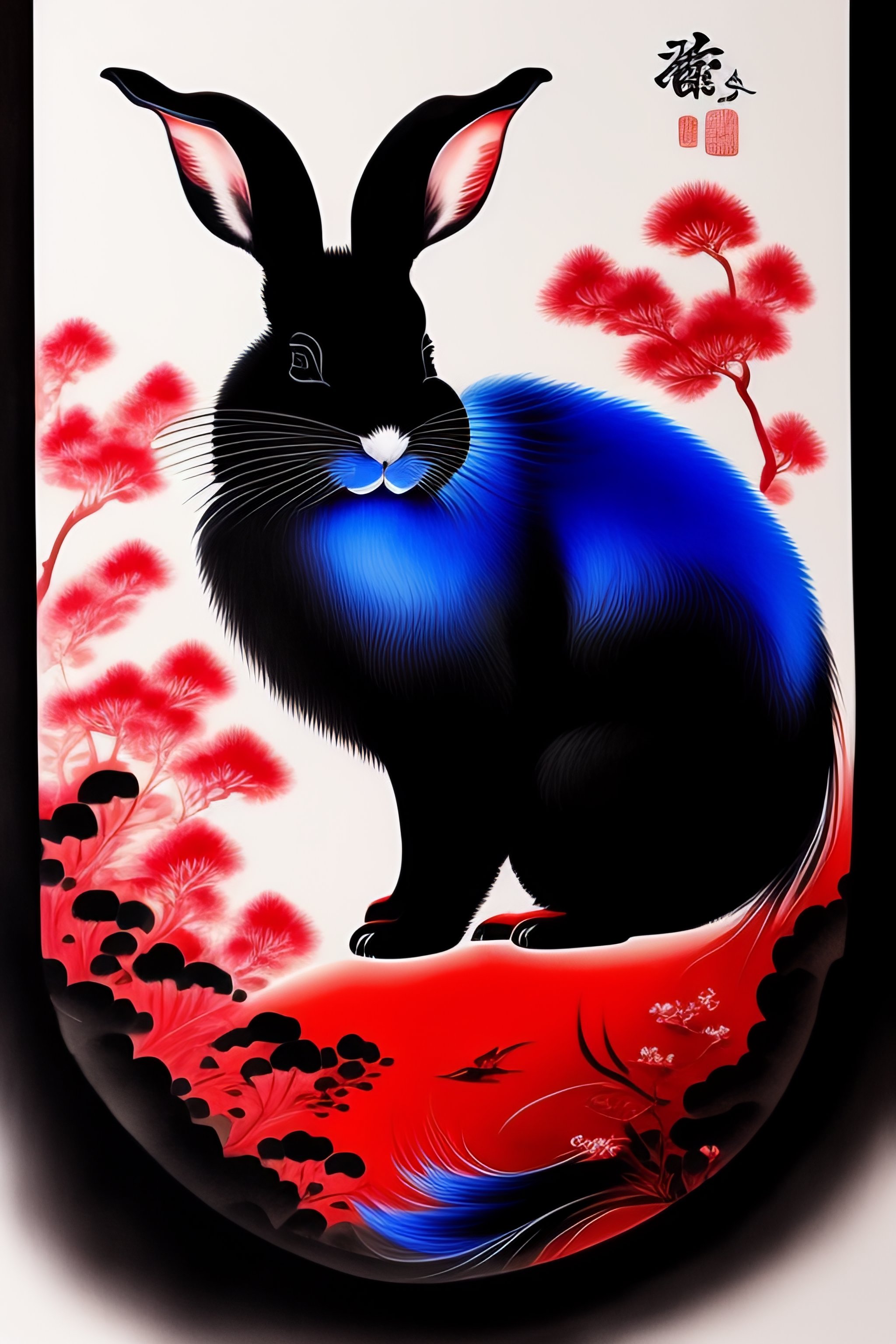 Lexica - Traditional Chinese ink painting for Chinese New Year wowed ...