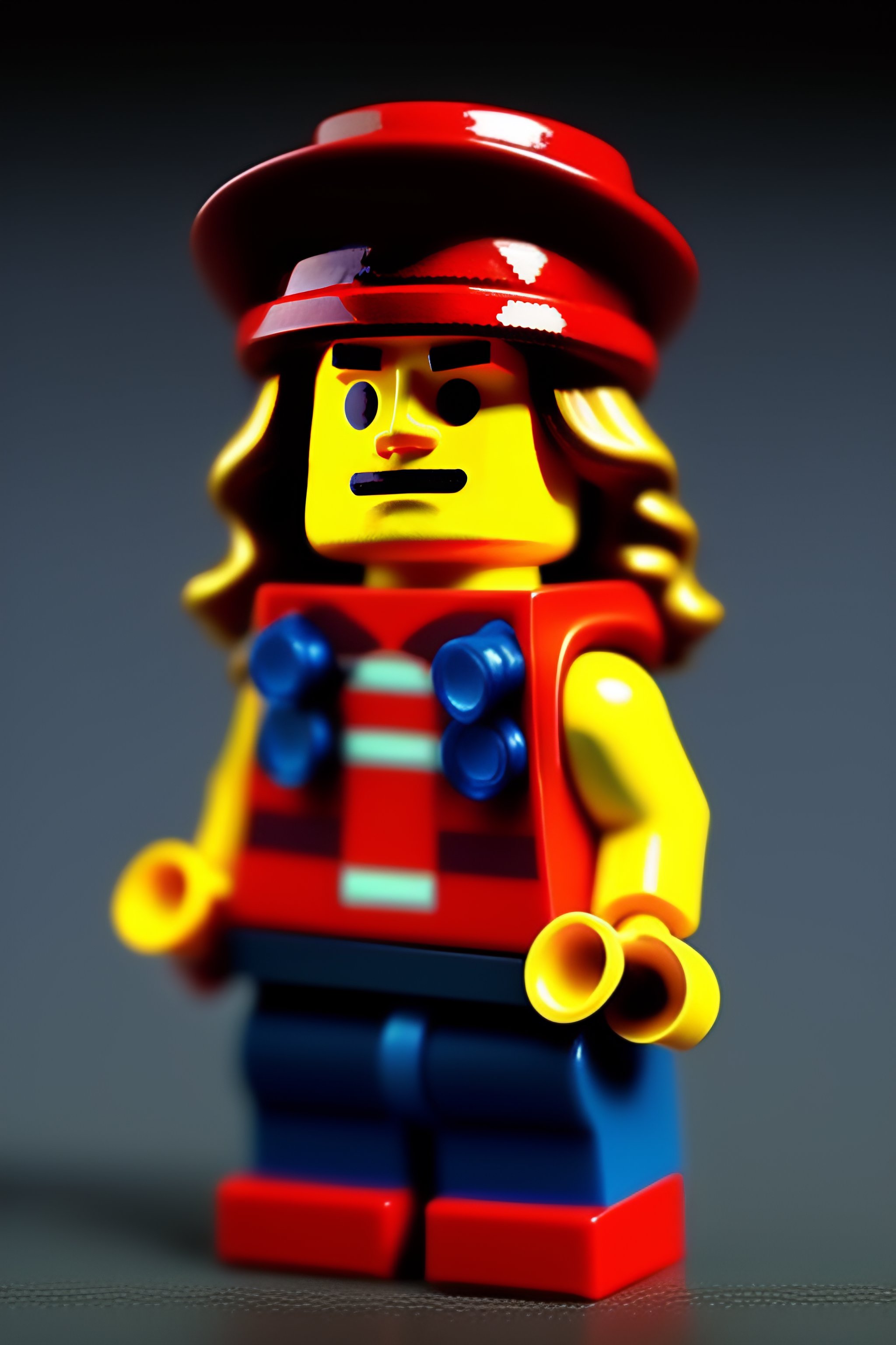 Lexica - Axl rose in lego version