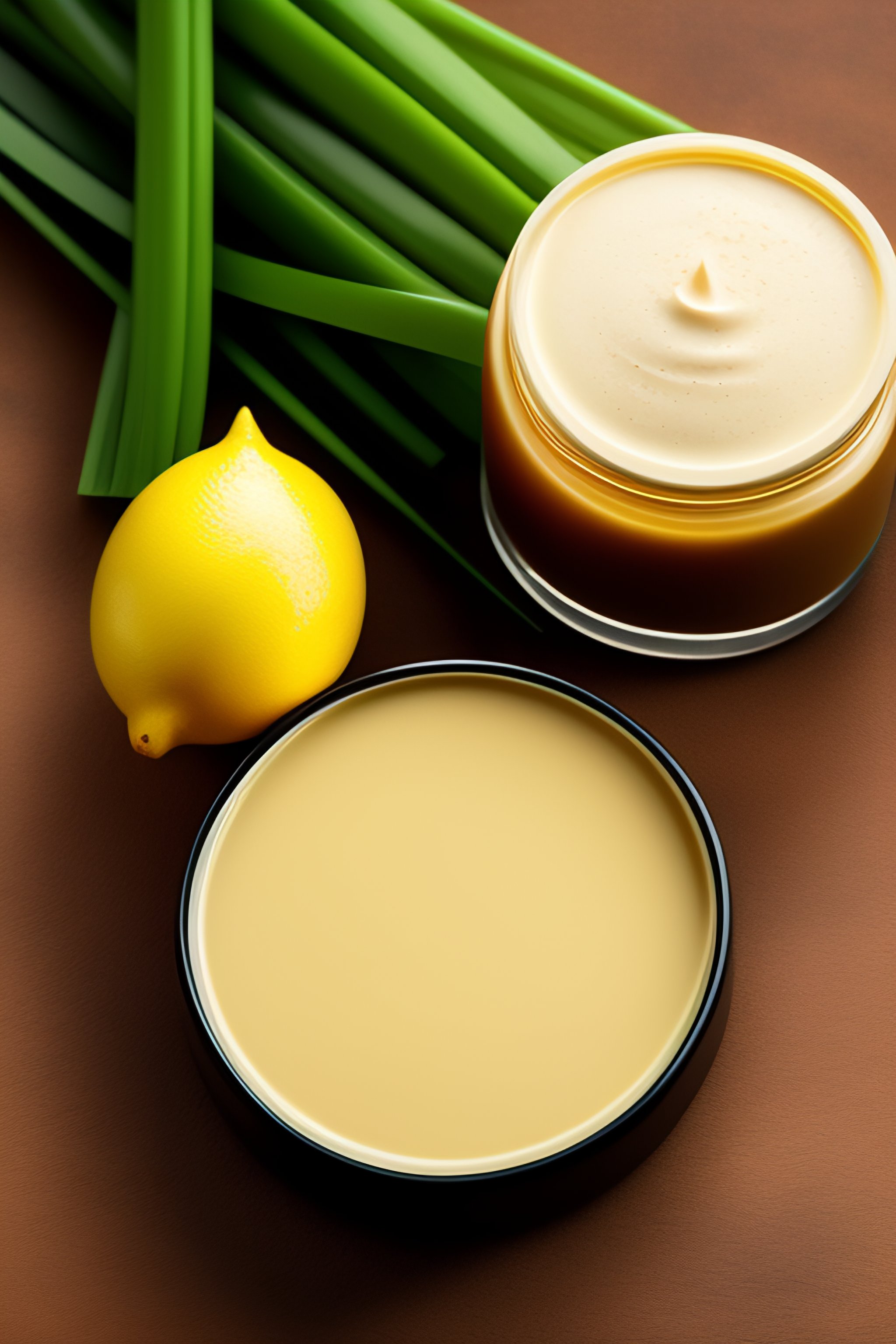 Lexica - A minimalist photo of a natural cream for skin care, cosmetics ...