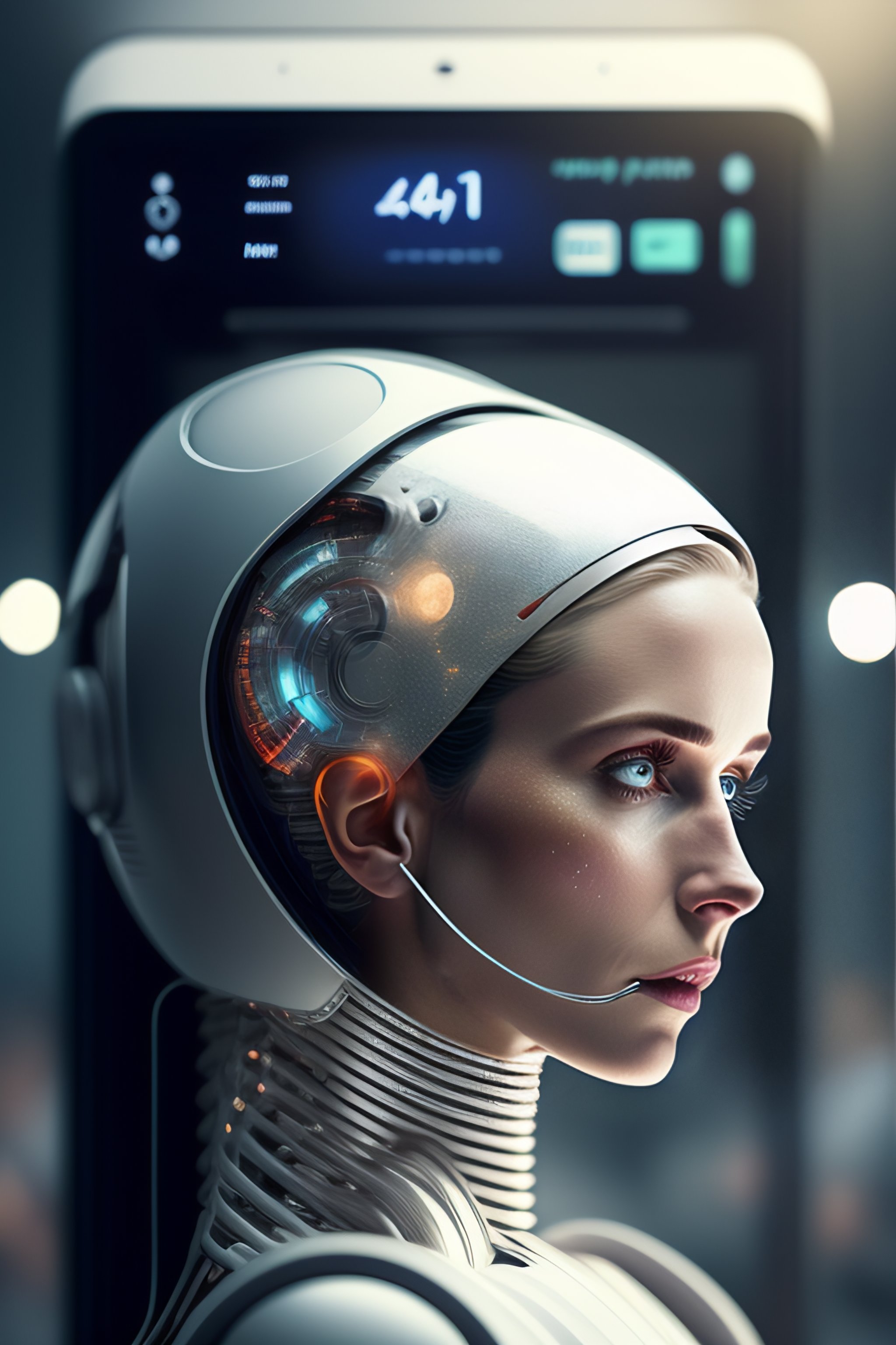 Lexica - AI talking to human,