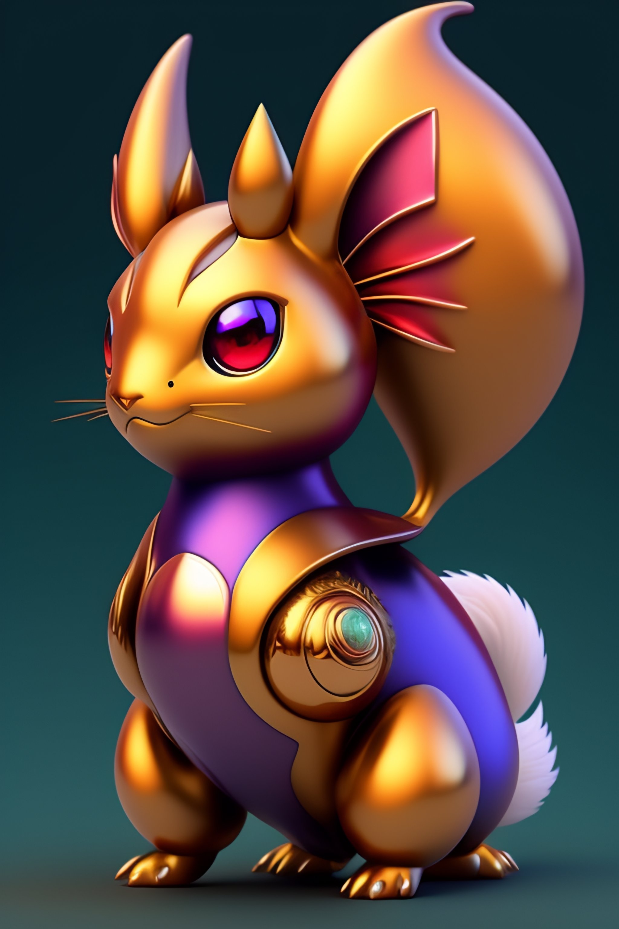 Lexica - A cute psychic type pokemon:: by beeple and James Gilleard and ...