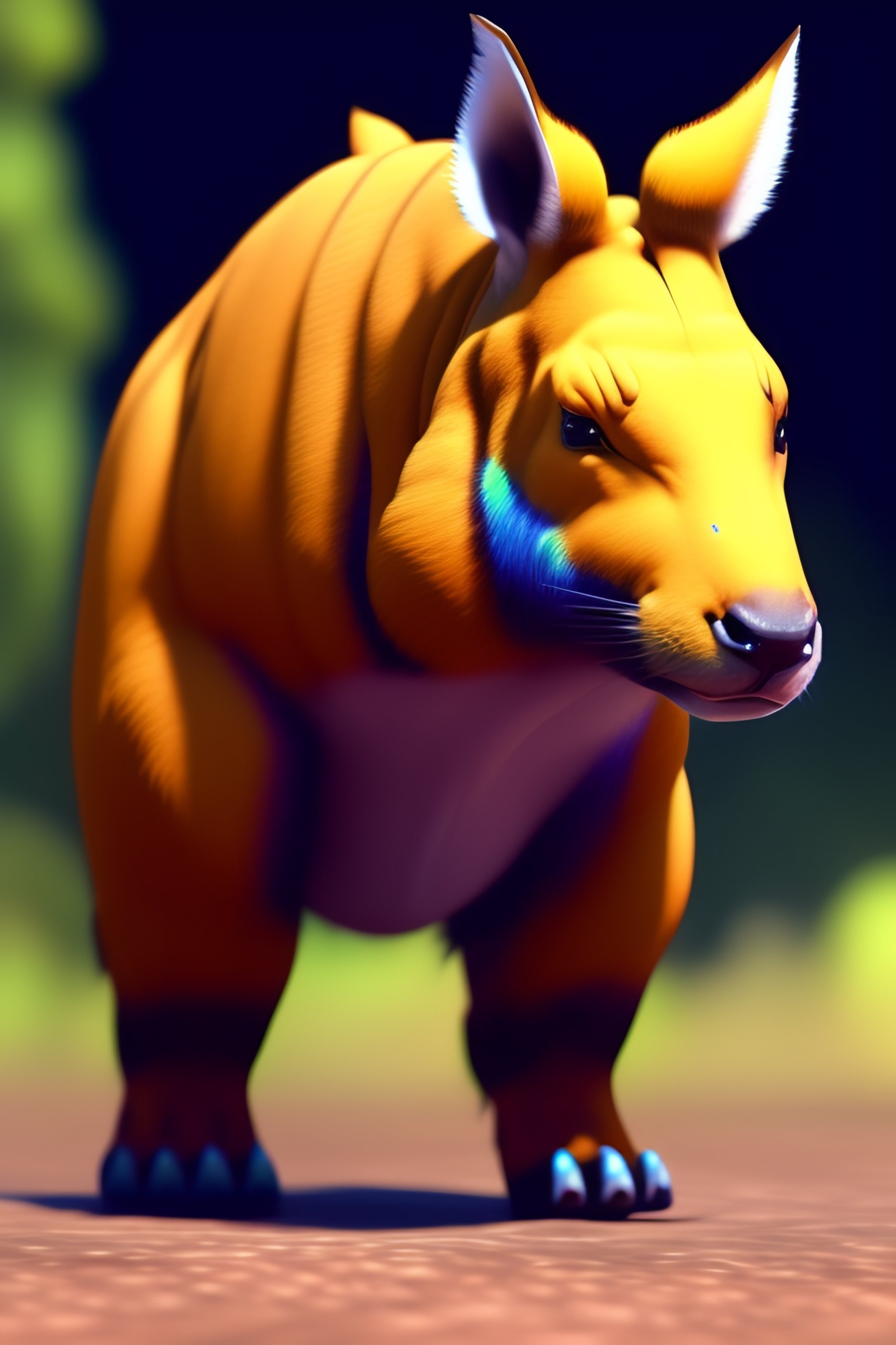 Lexica - Unique digimon looks like a rhinoceros crossed with the ...