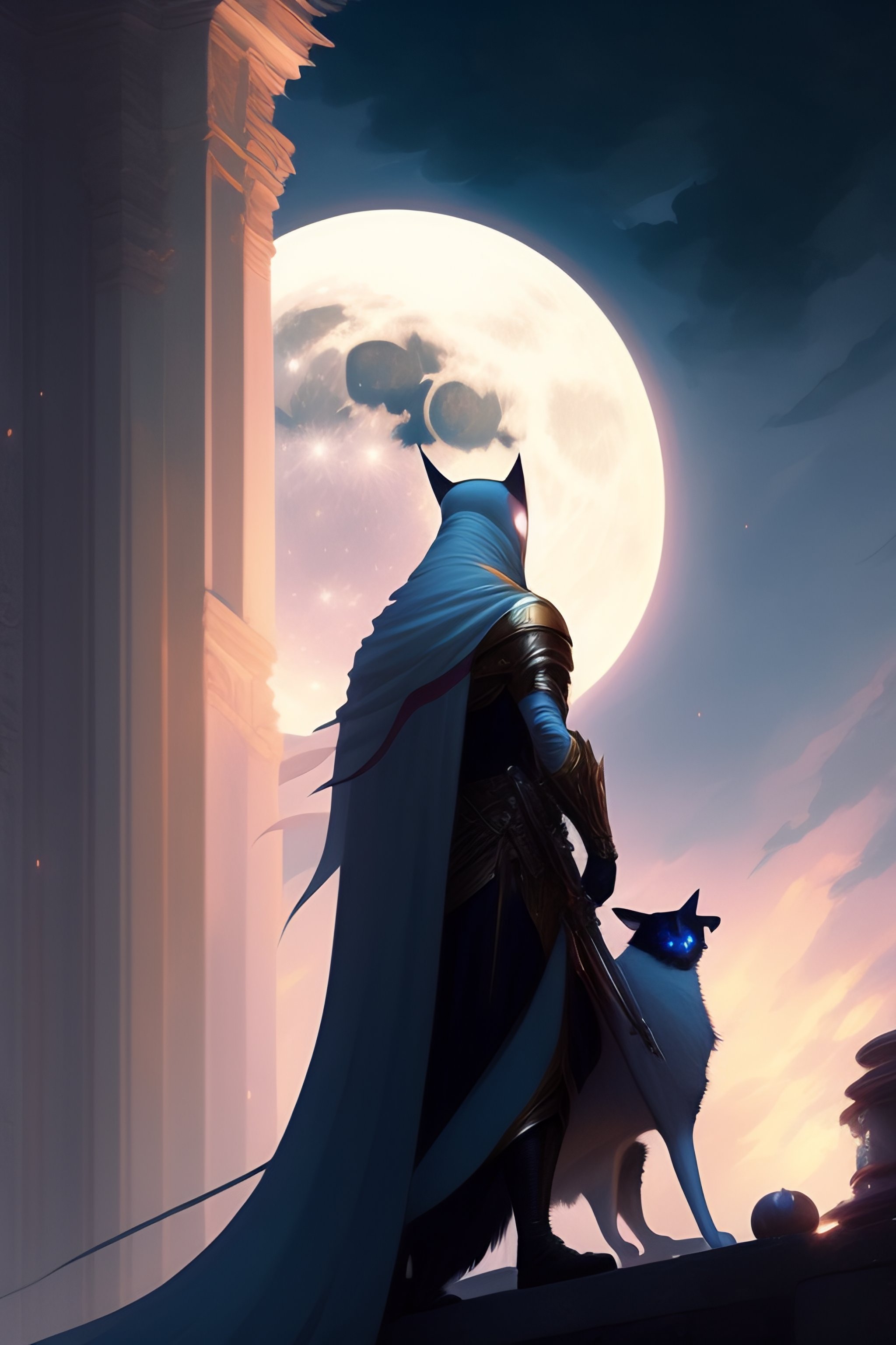 Lexica - Moon Knight anime sharp details, sharp focus, elegant, highly ...
