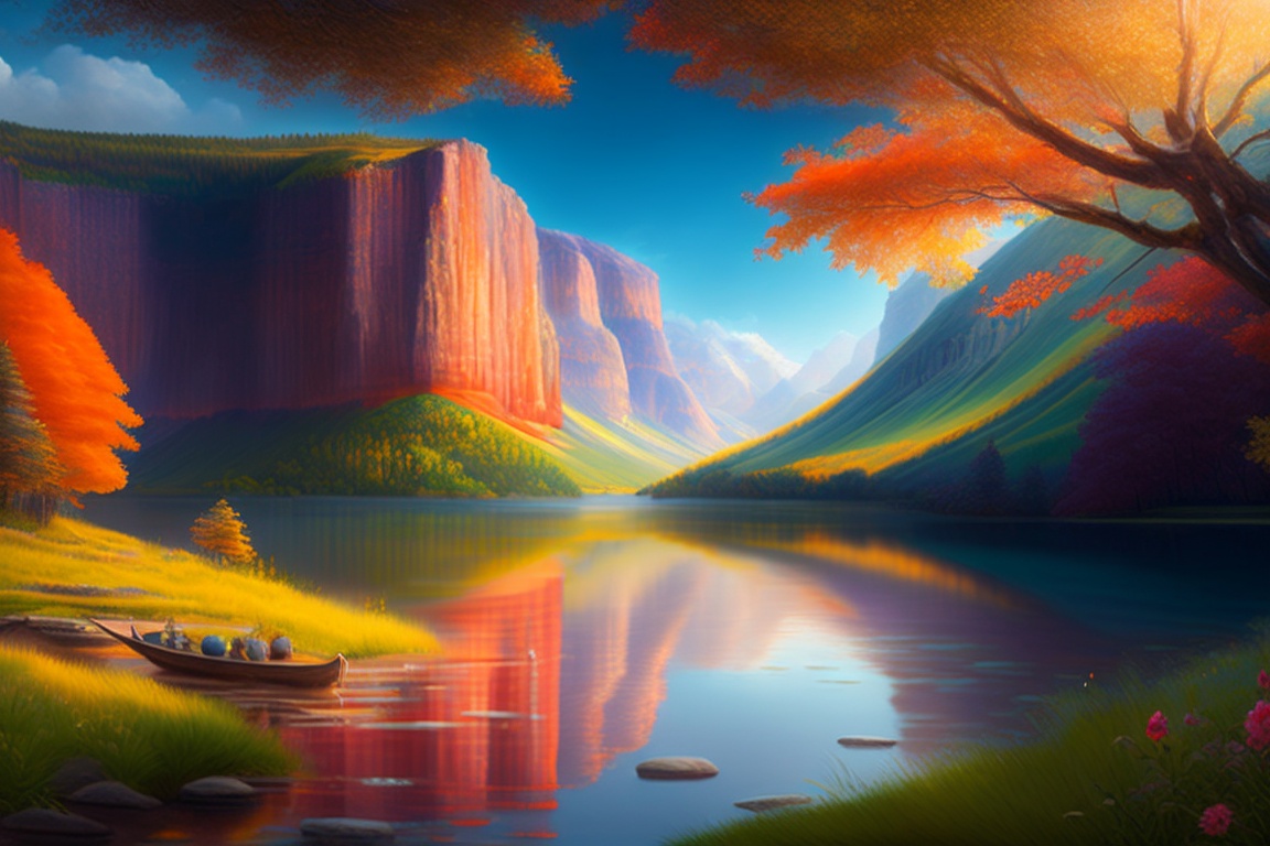 Lexica - Breathtaking landscapes, vibrant cityscapes, or serene natural ...