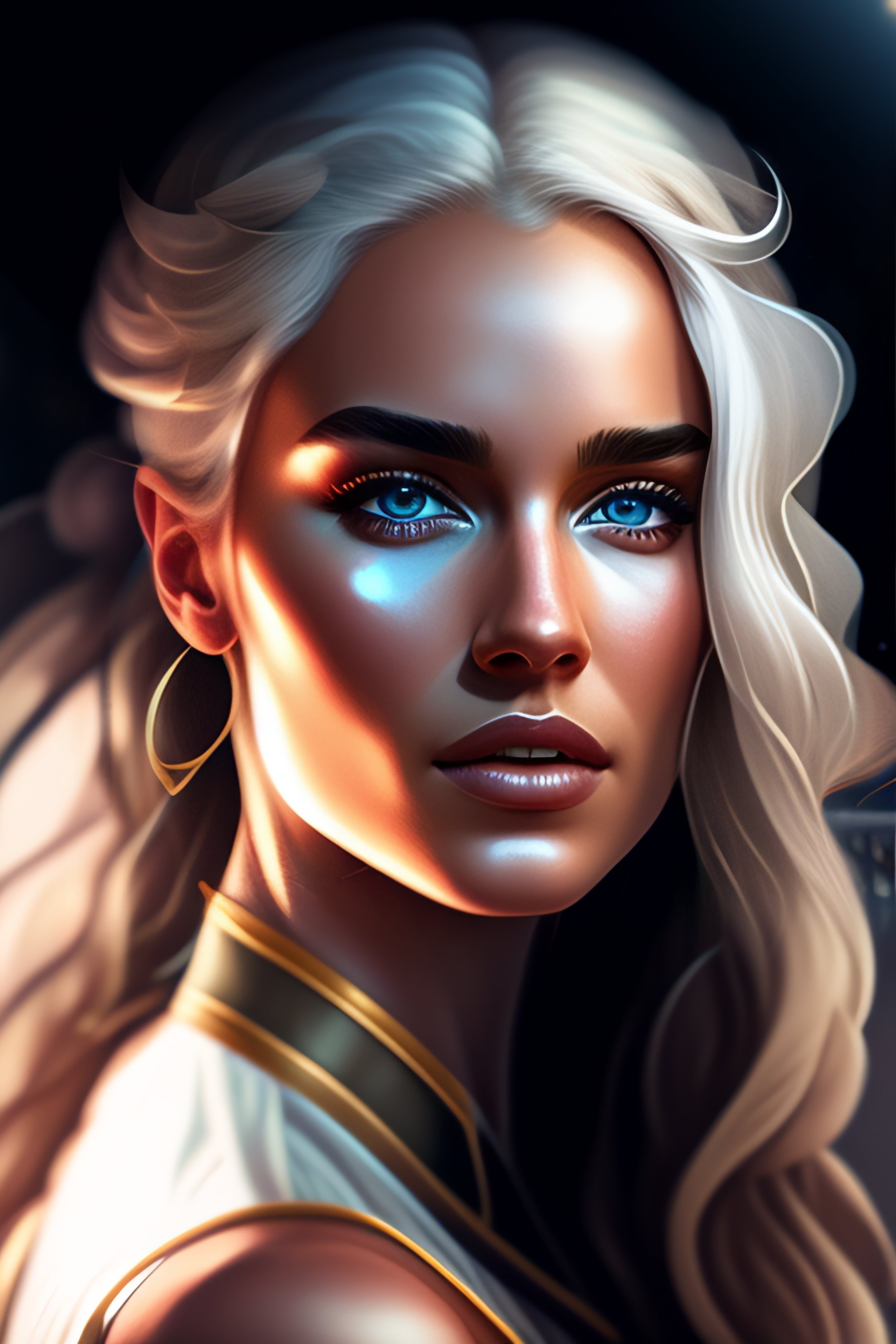 Lexica - "A photograph of a [[[[Daenerys Targaryen]]]], digital photo ...