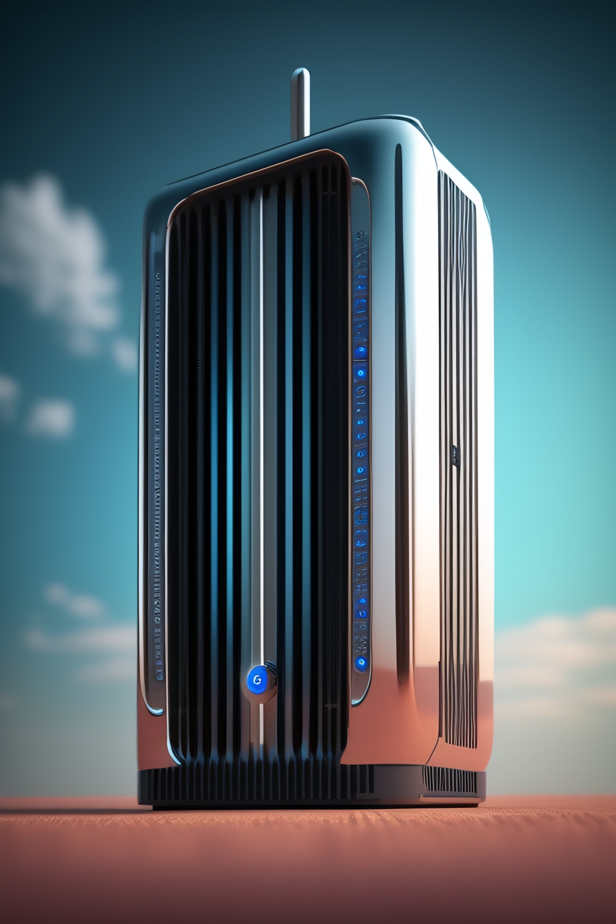 Lexica - Cartoon character, alive computer tower with eyes and hands ...