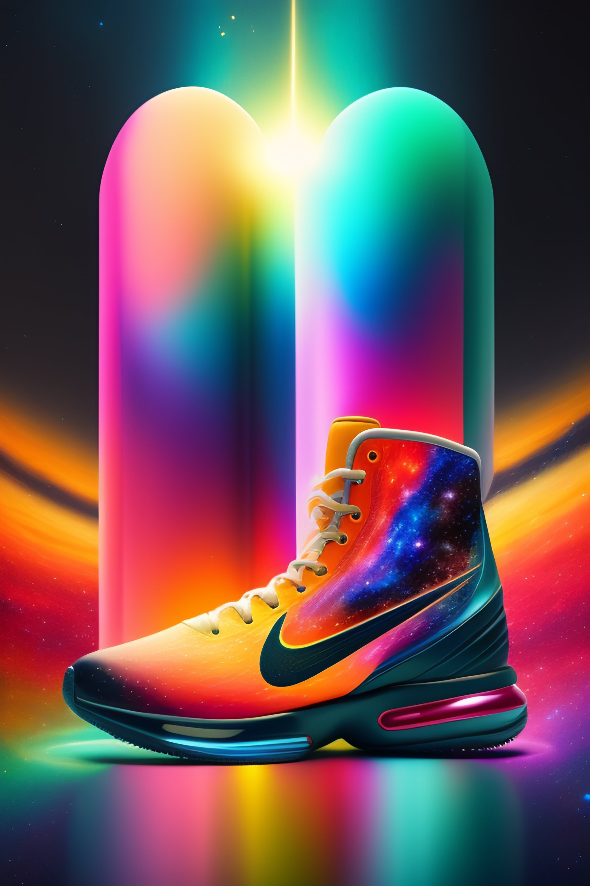 Lexica - Space shoes paint