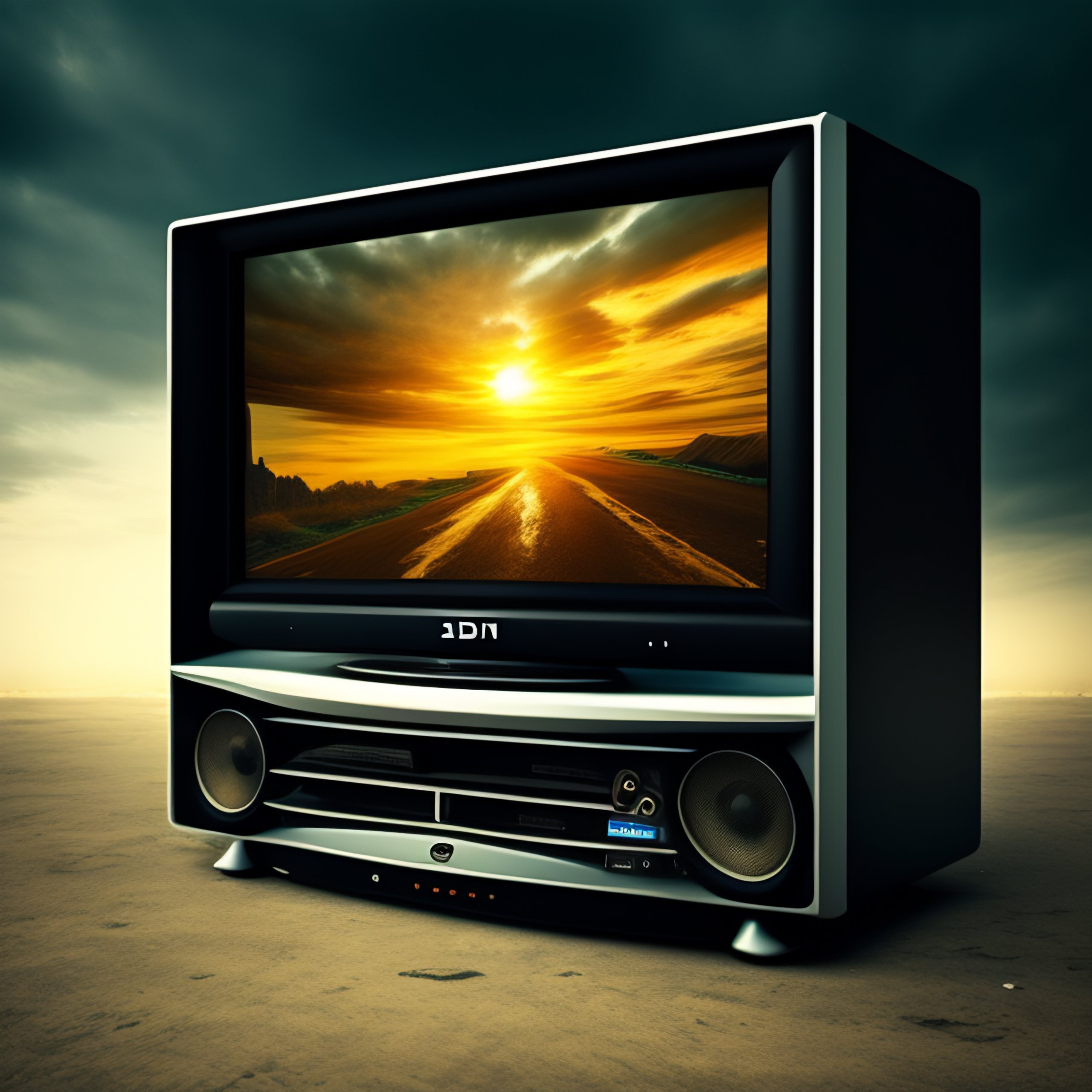 Lexica - Street art decontracted TV cool pc old school