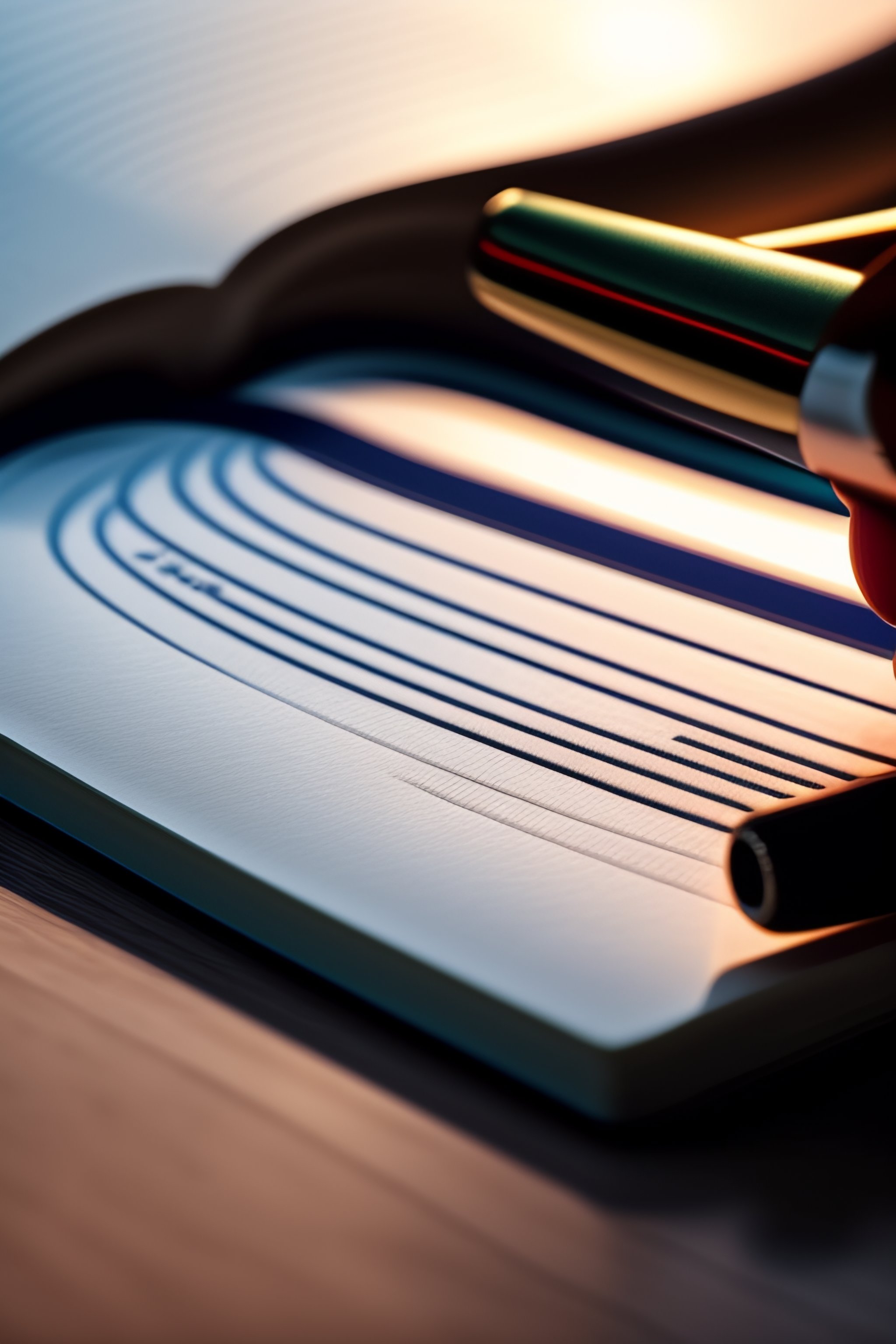 Lexica - A pen-plotter writing "Tracing the Line" on the cover of an ...