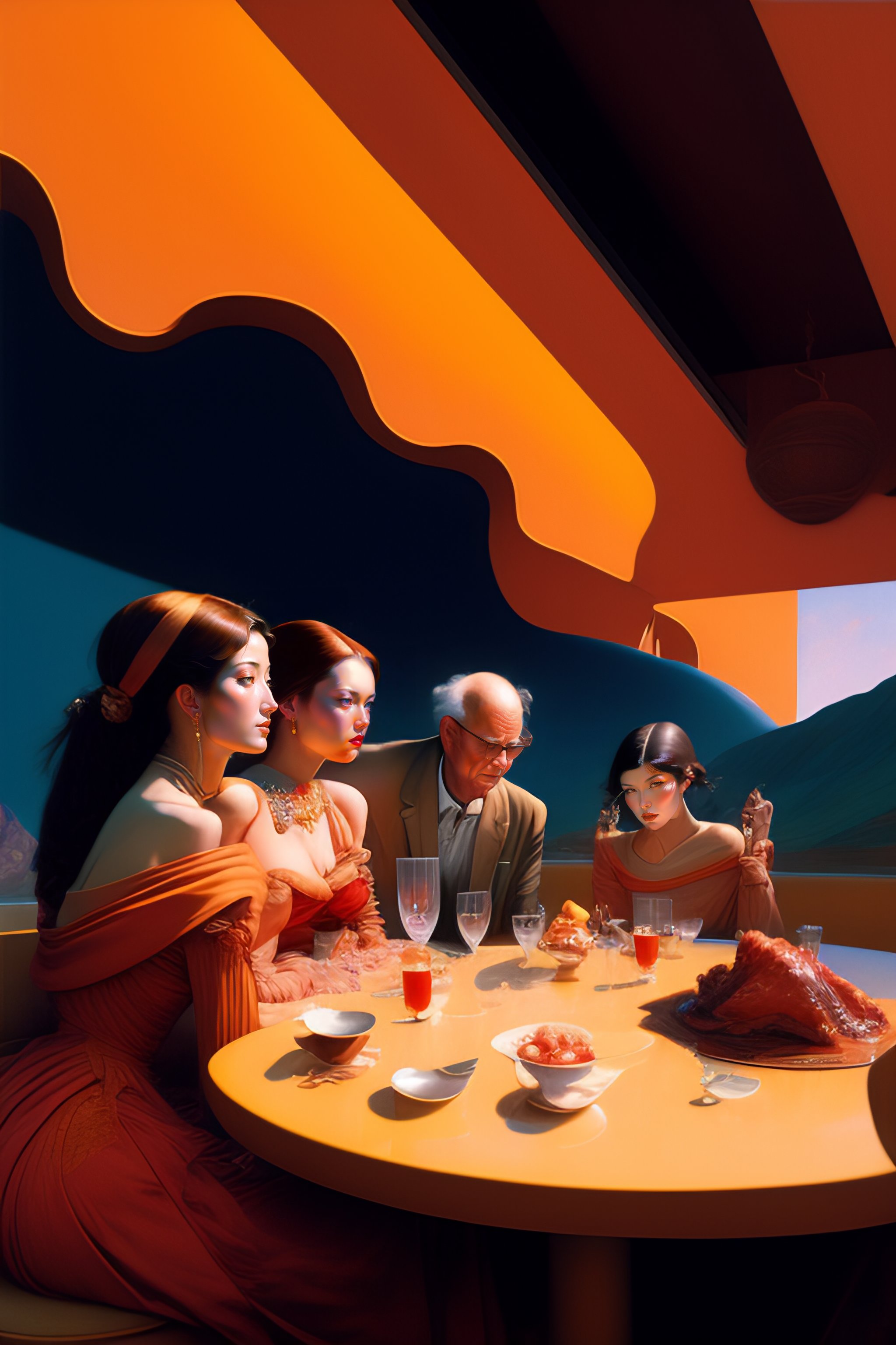 Lexica - Realistic detailed image of a renaissance scene in the style ...