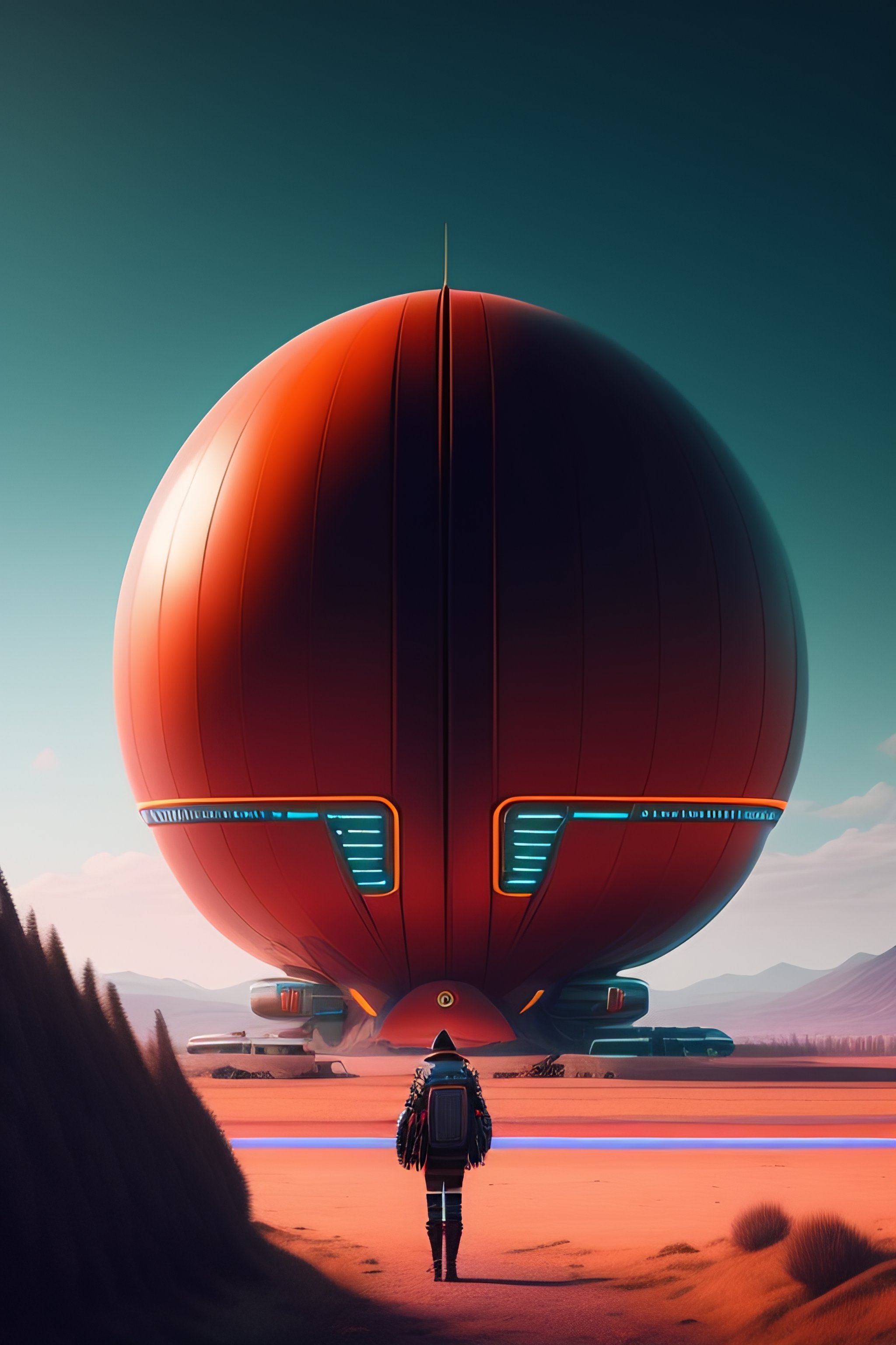 Lexica - Woman Simon stalenhag style 1990s futuristic, futuristic ...