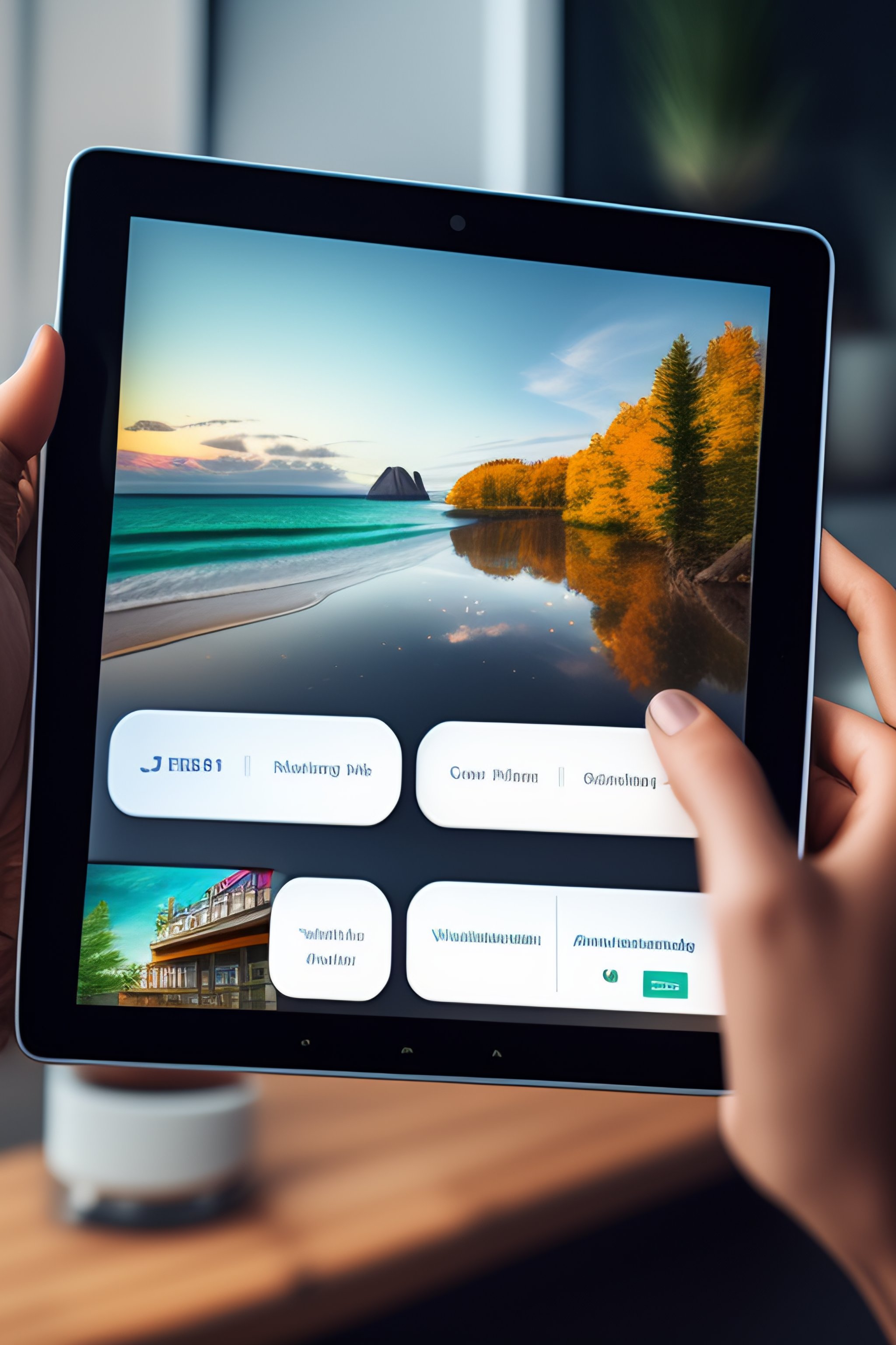 Lexica - Augmented reality technology example with ipad