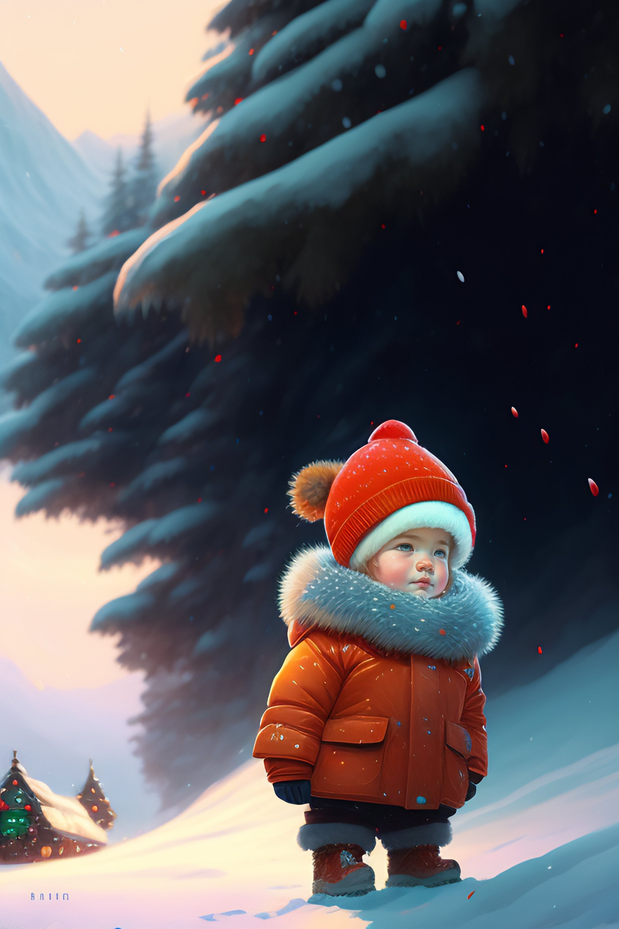 Lexica - Portrait of halfling, small, curly red, freckles, fluffy, a ...