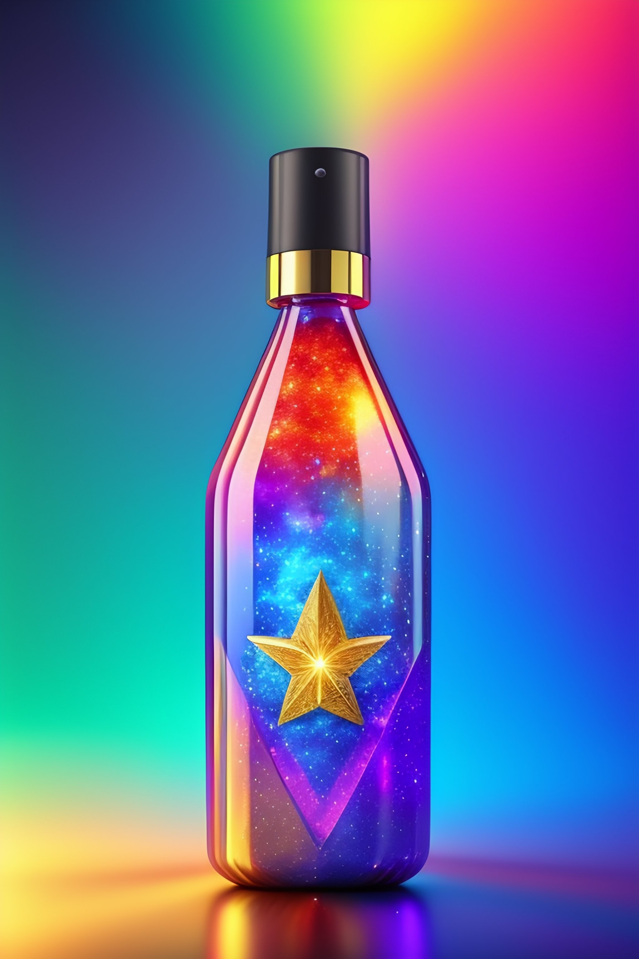 Lexica - Flowing sparkle and love heart water in fantasy style ...