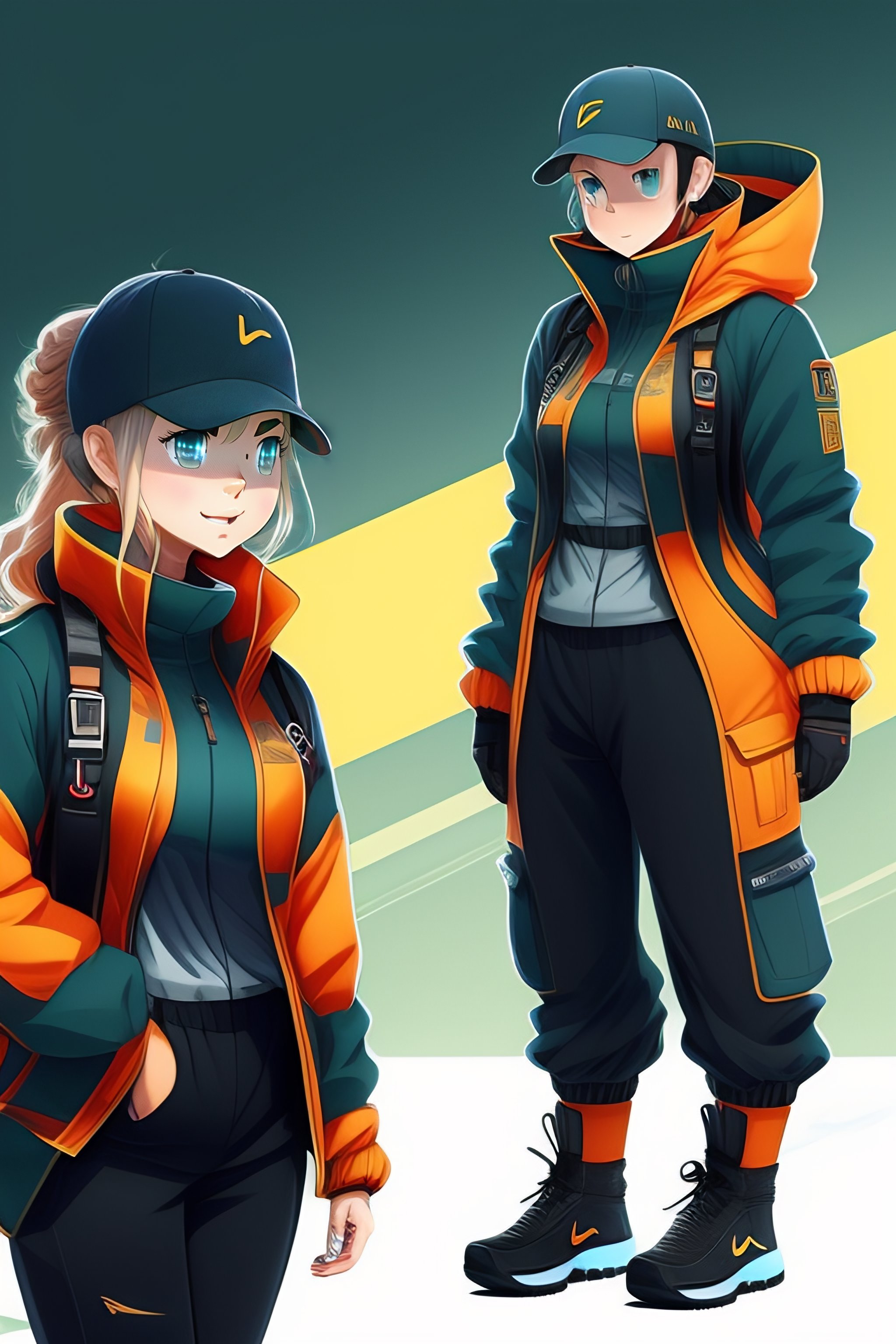 Lexica - Pokemon trainer in techwear clothes by Ken Sugimori